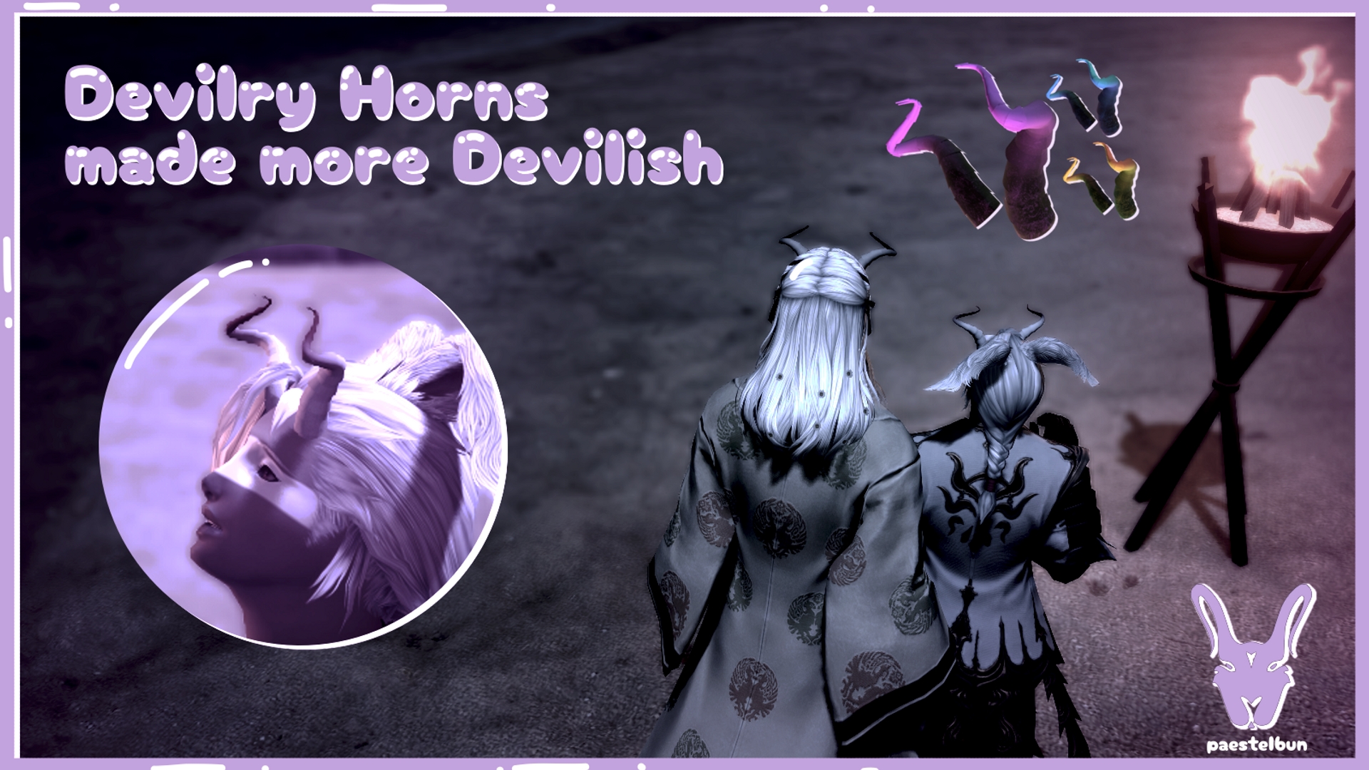 Devilry Horns made more Devilish | XIV Mod Archive