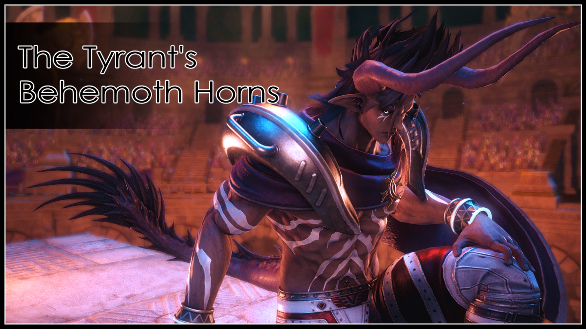 The Tyrant's Behemoth Horns | XIV Mod Archive