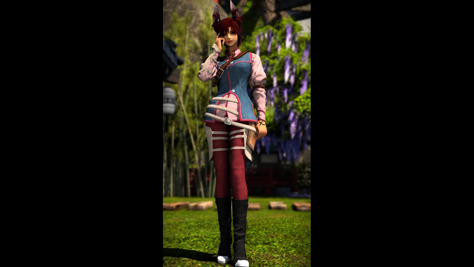 Cissinei FF7R Outfit (Undyeable) | XIV Mod Archive