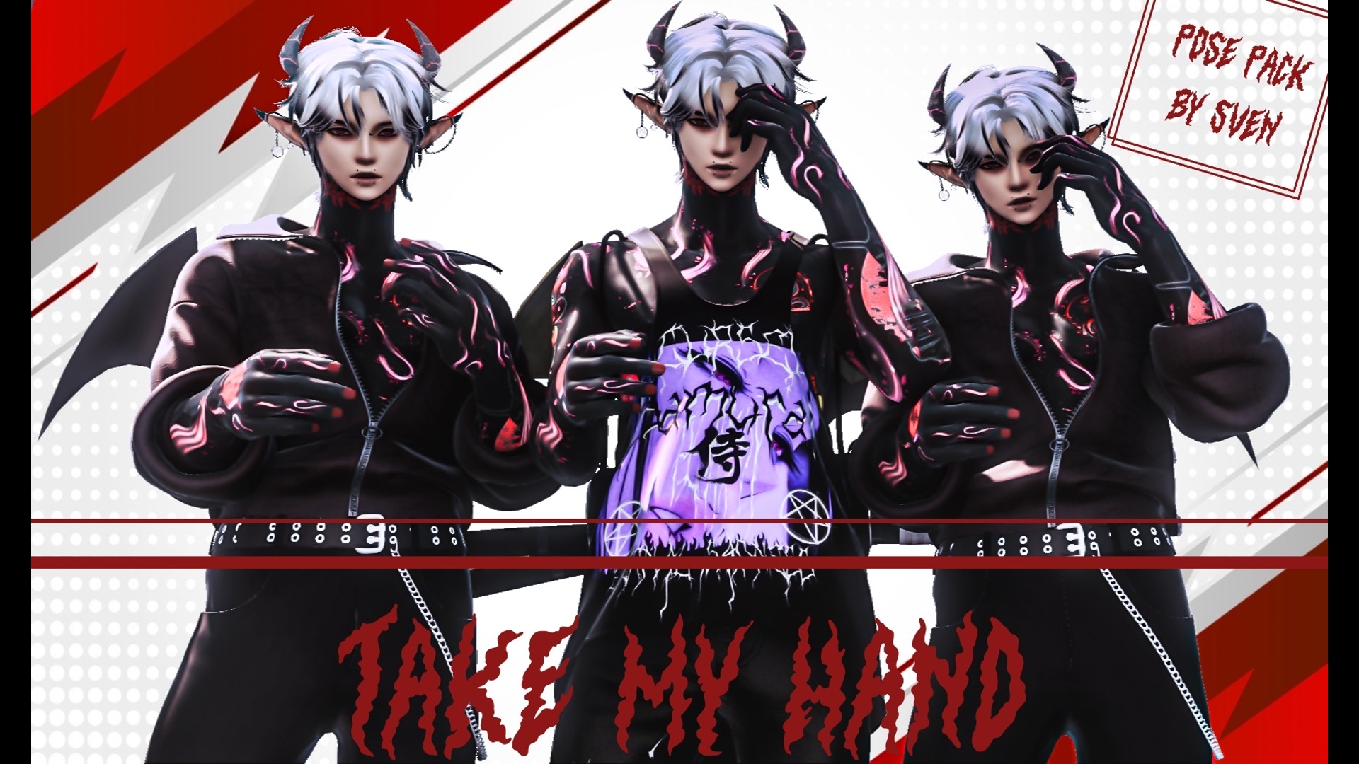 Take My Hand {Pose Pack} | XIV Mod Archive