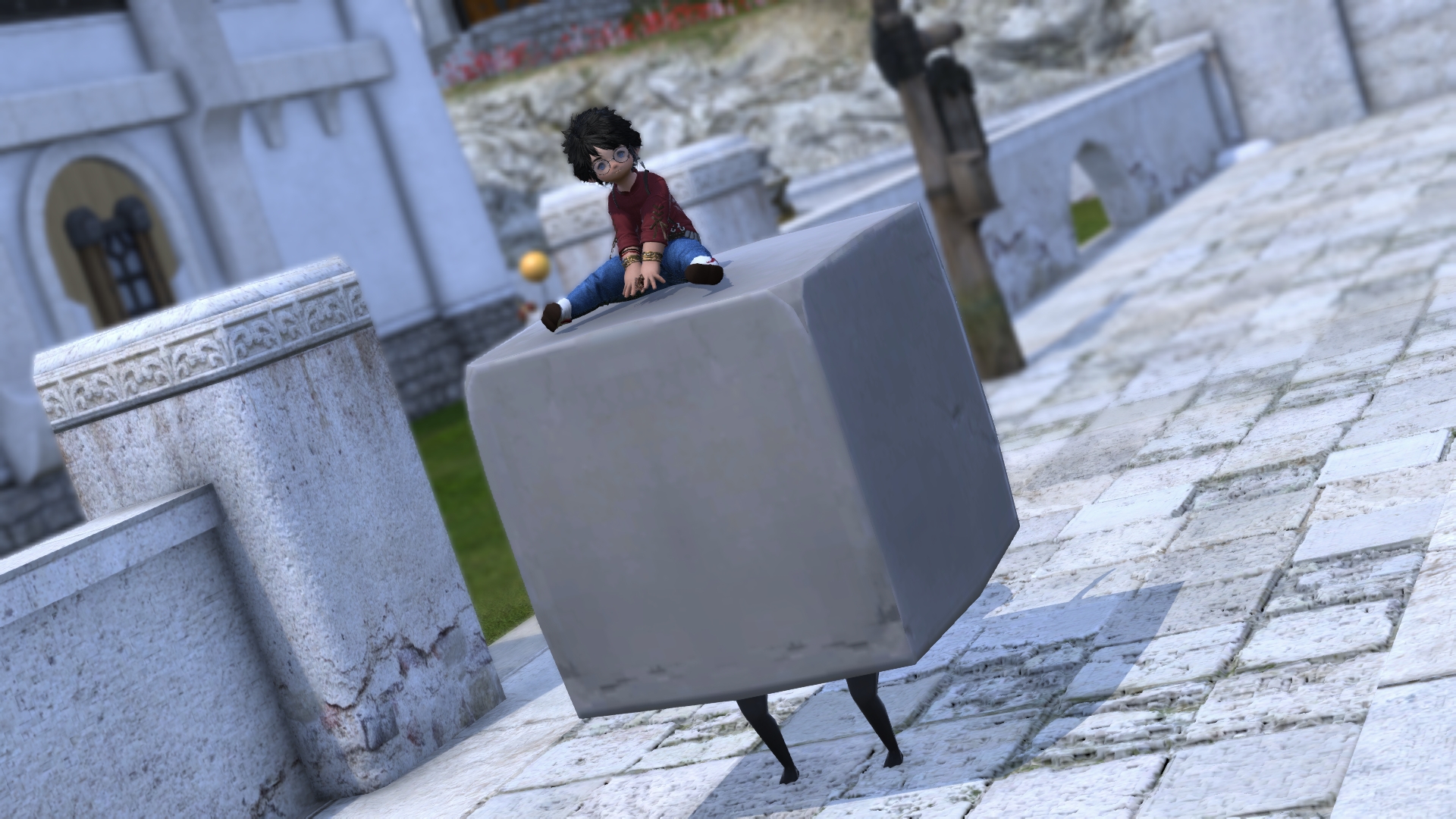 Demon Brick Mount (Gobwalker) | XIV Mod Archive