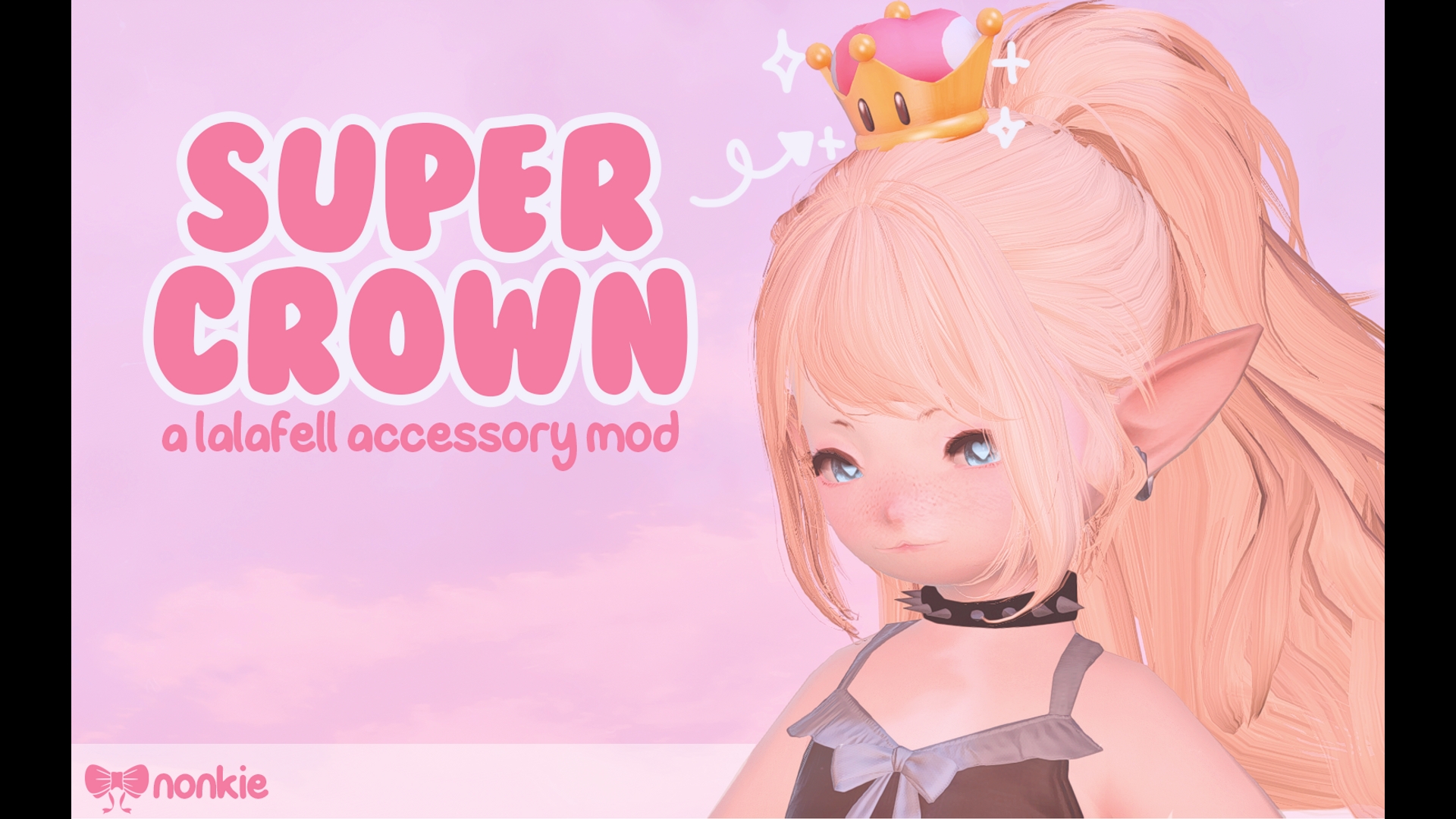 super crown ♡ an accessory mod | XIV Mod Archive