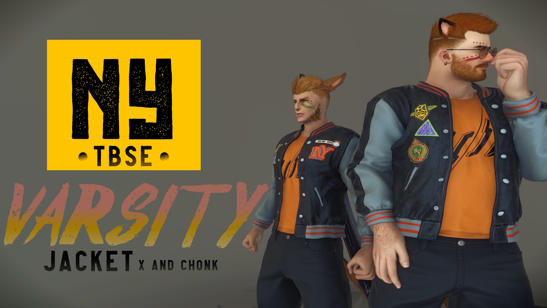 NY Varsity Jacket | XIV Mod Archive