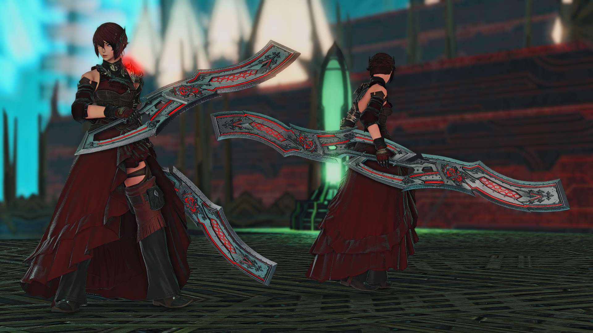Enaretos Twin Guillotines | XIV Mod Archive
