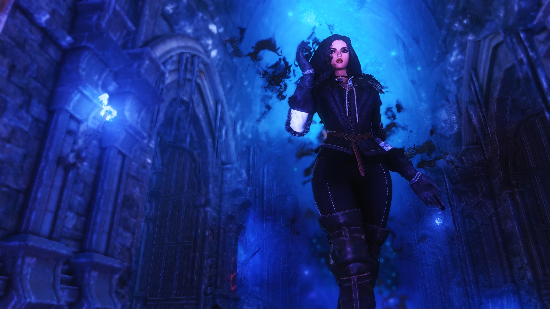 Yennefer - Base outfit - The Witcher 3 | TF3 S,M,L | XIV Mod Archive