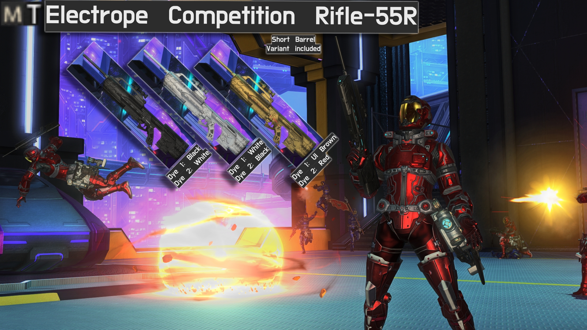 MT Electrope Competition Rifle-55R | XIV Mod Archive