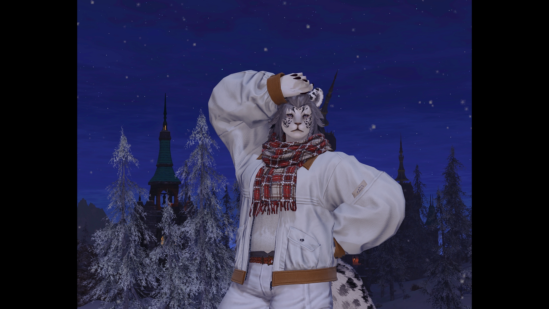 Fluffy Wintertide Blouson | XIV Mod Archive