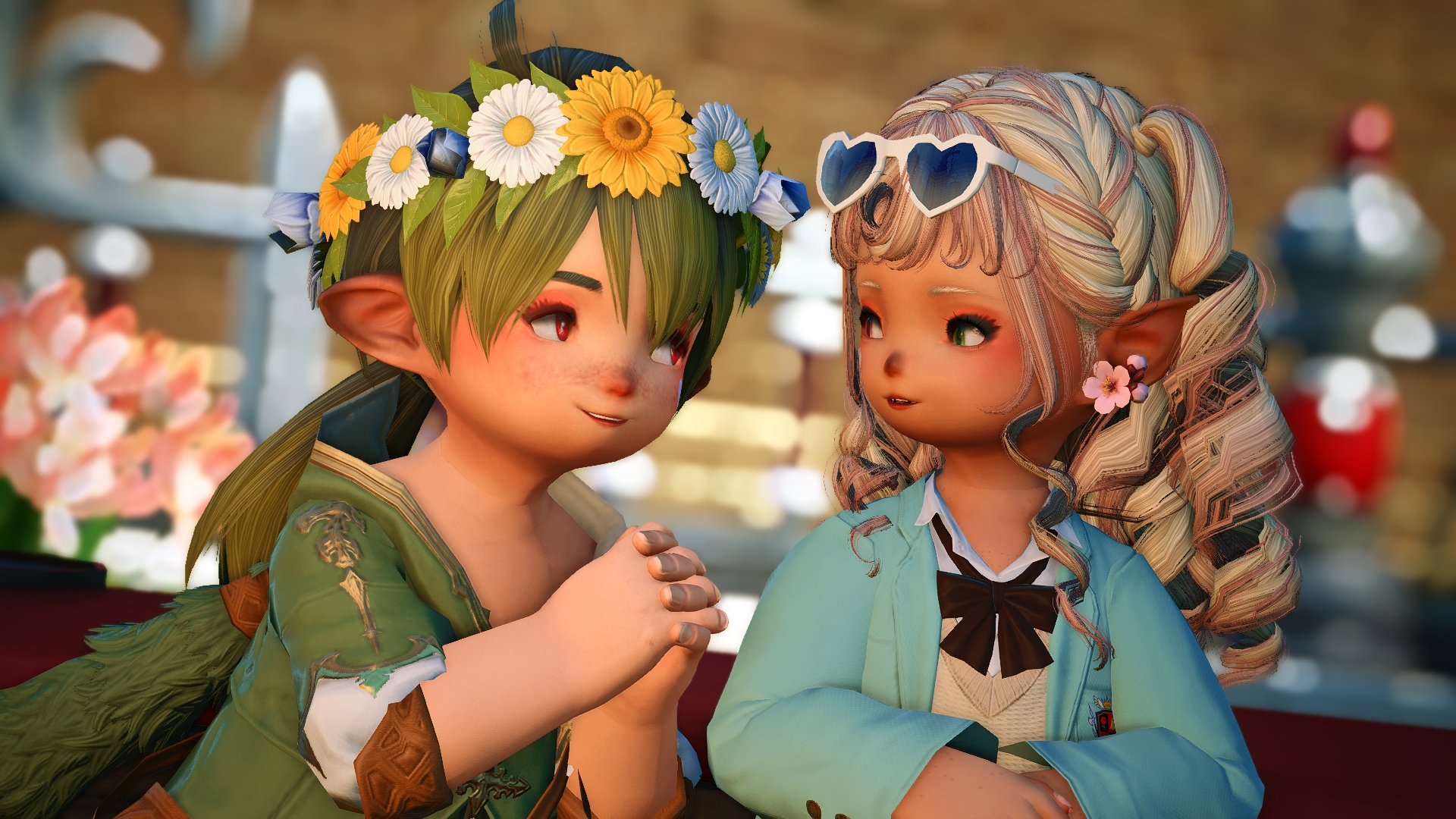 Ma'am makeup for lalafell (F & M) | XIV Mod Archive