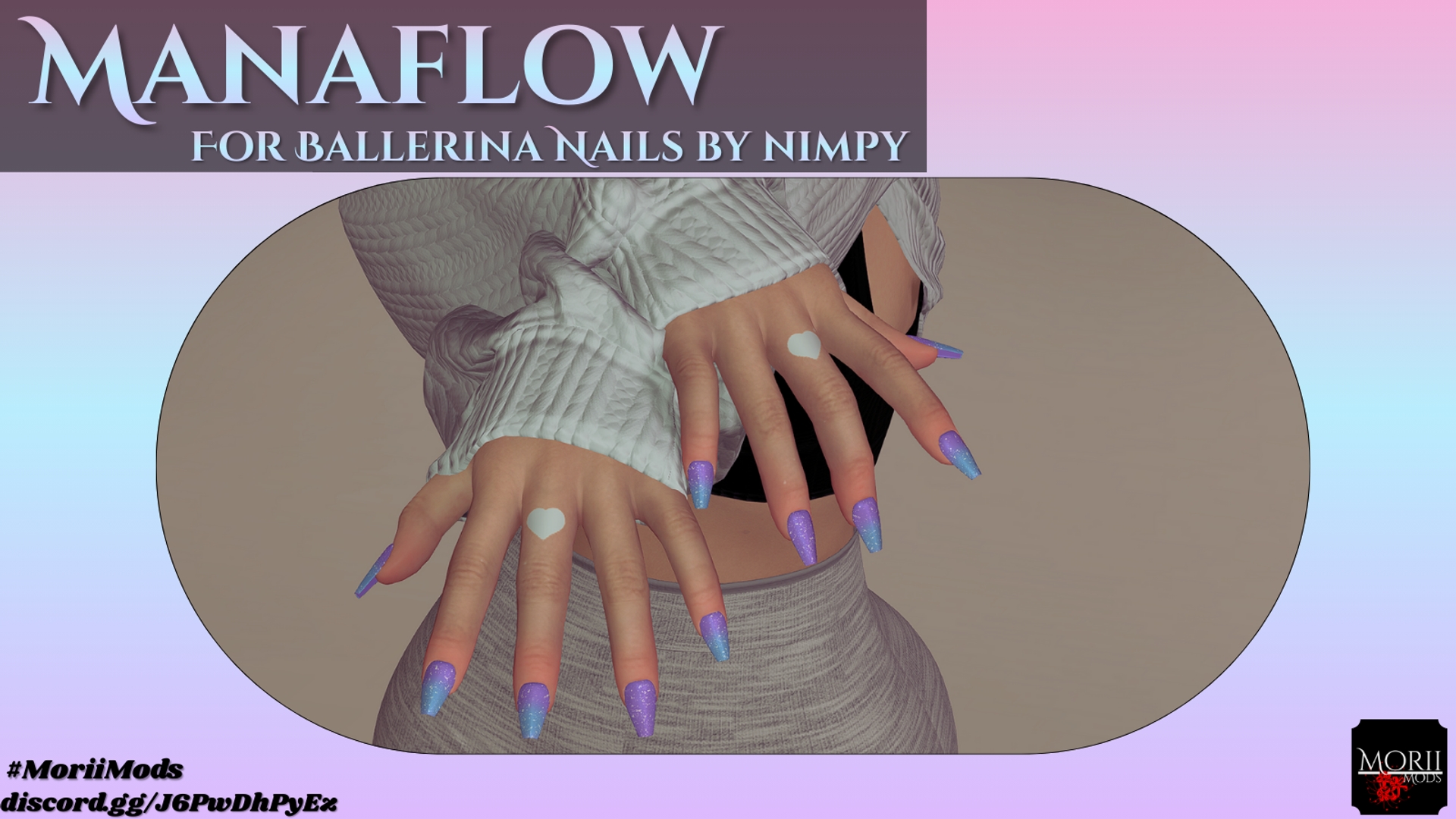 Manaflow - Ballerina Nails | XIV Mod Archive