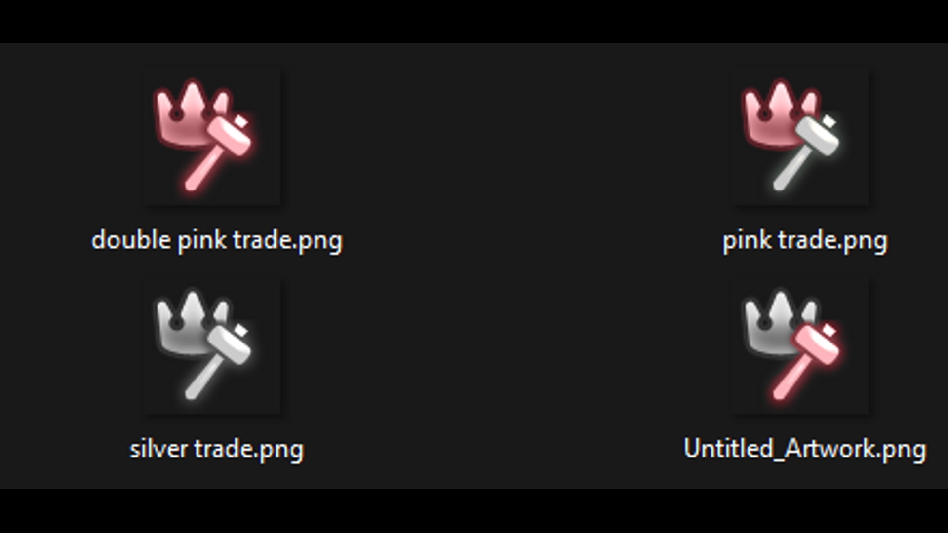 Pink & Silver Trade Mentor Icons | XIV Mod Archive