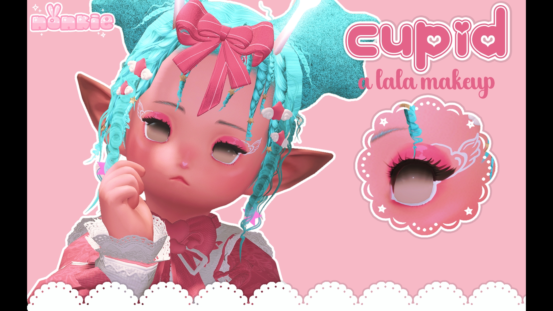 cupid ♡ a lalafell makeup [loose files] | XIV Mod Archive