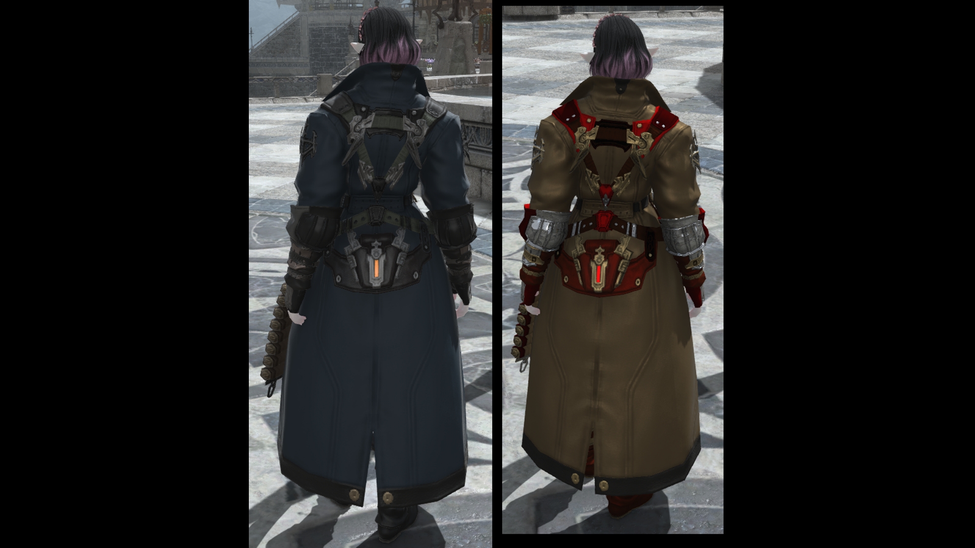 DT Shaders - Weathered Bodyguard Set (lvl 80 GNB Artifact Gear) | XIV ...