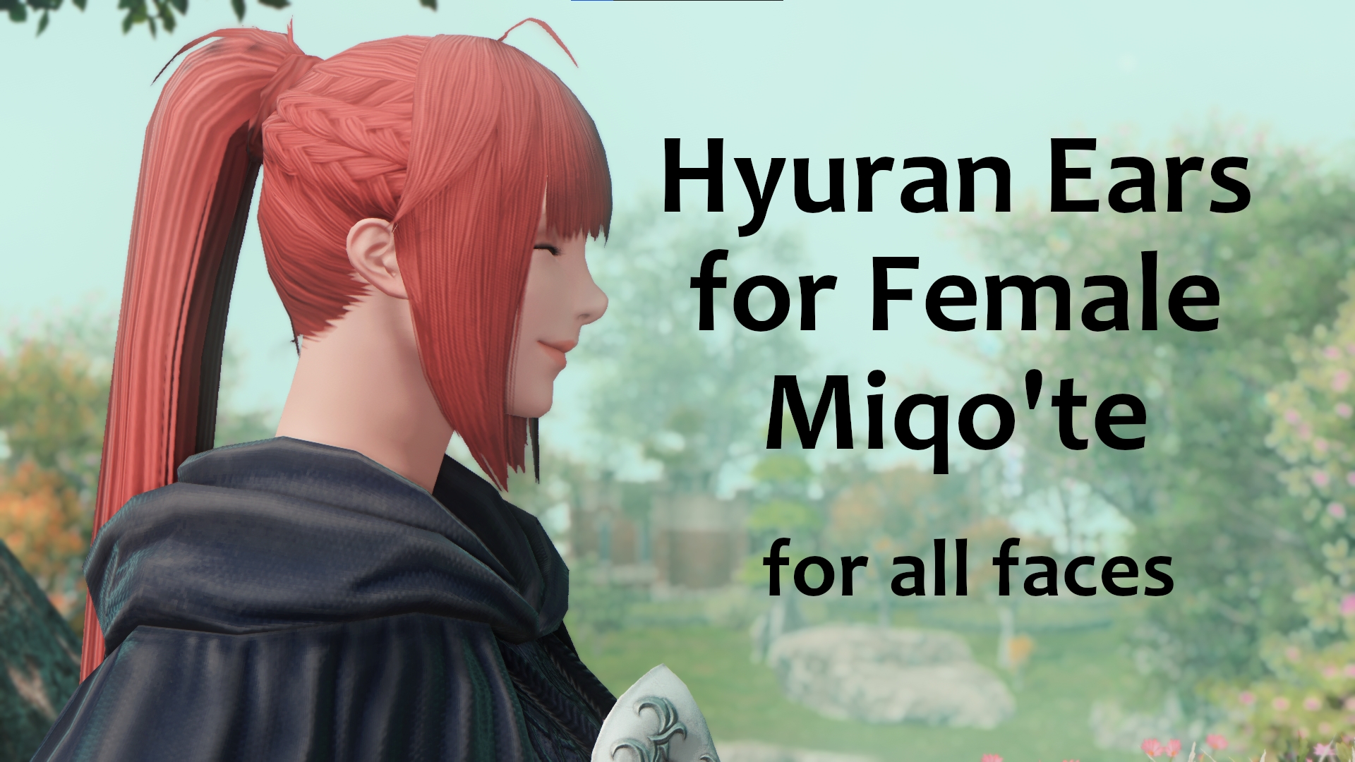 Dawntrail Hyur Ears for Fem Miqo | XIV Mod Archive