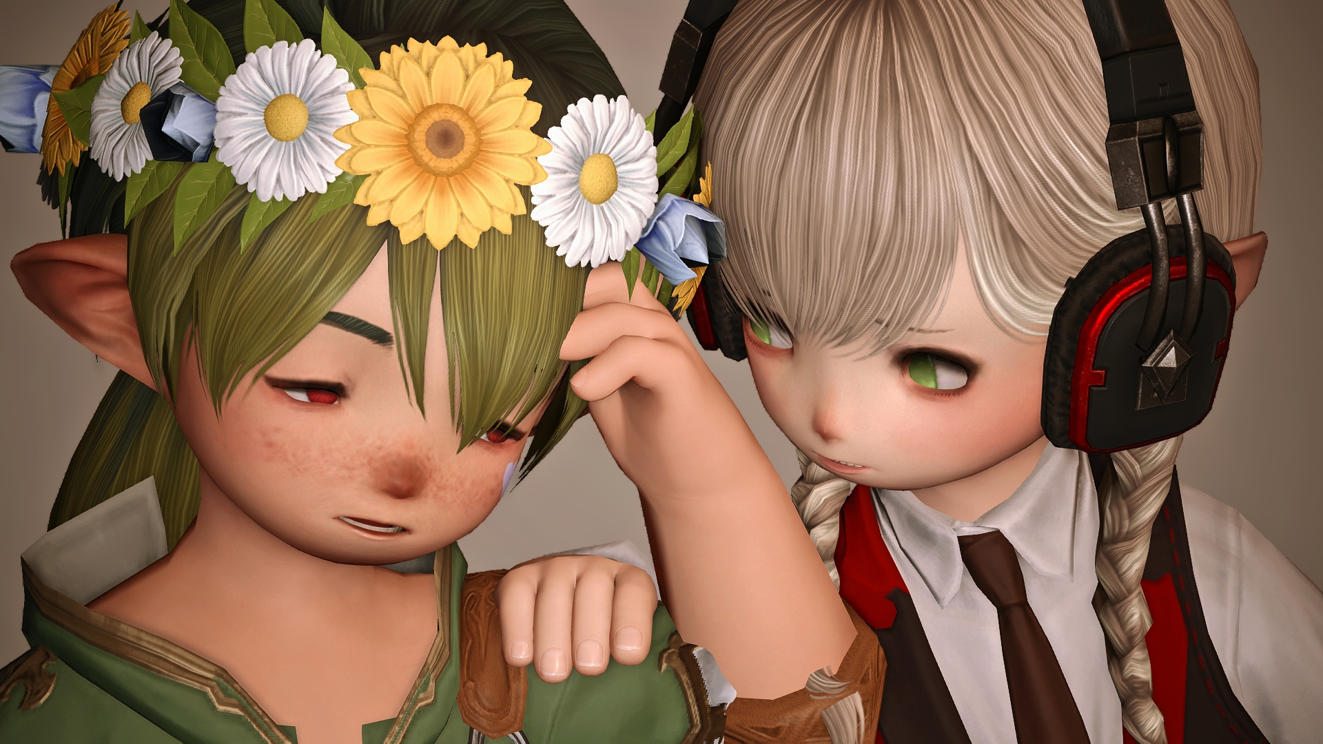Tired prince & princess | XIV Mod Archive