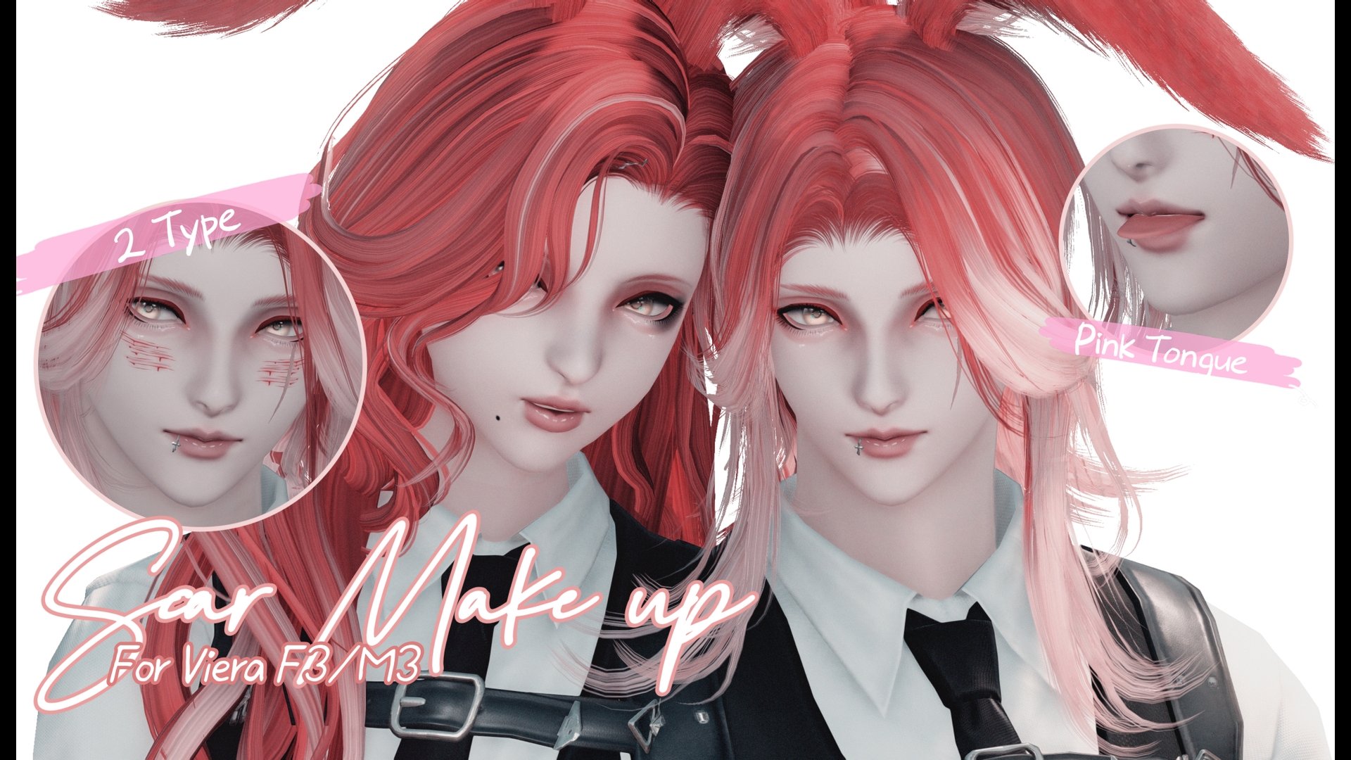 Scar-Make up For Viera 3(unisex) | XIV Mod Archive