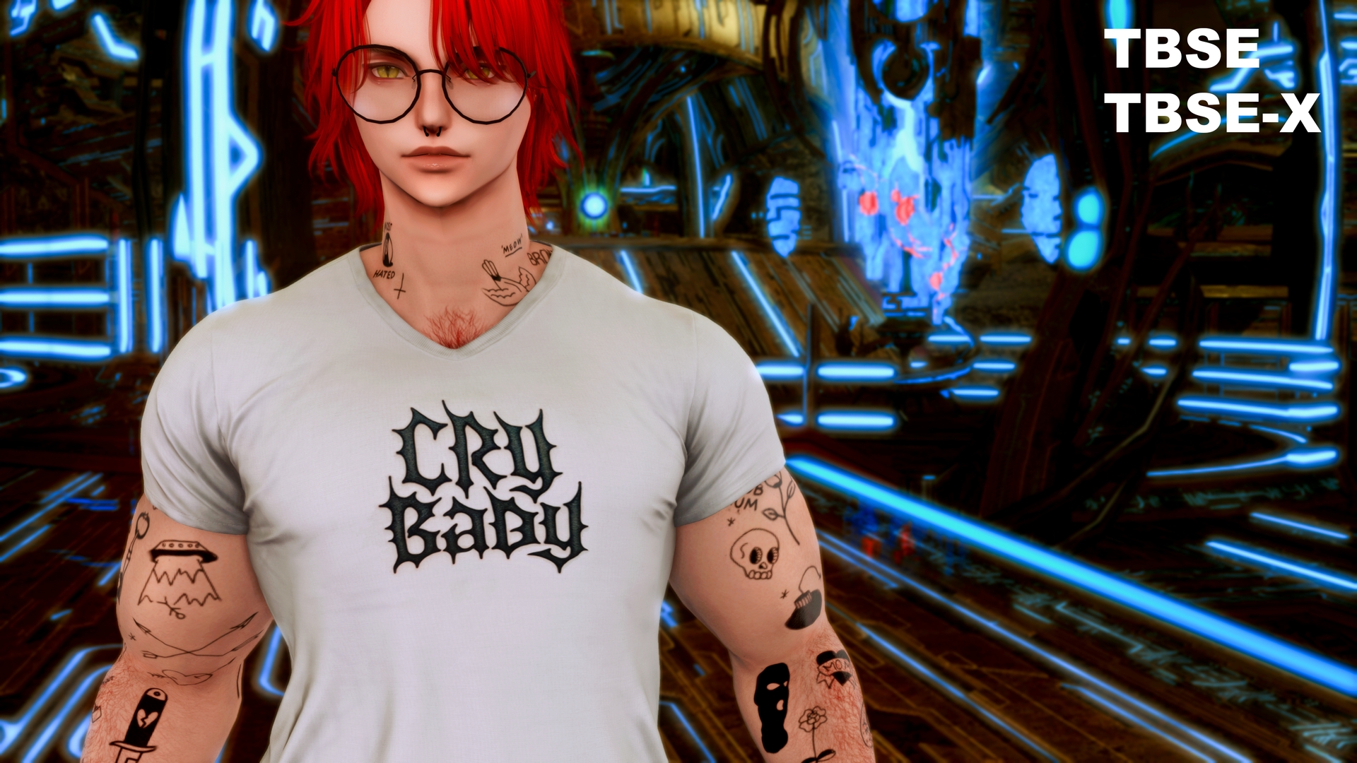 [FL] Cry Baby - Shirt for TBSE & TBSE-X | XIV Mod Archive