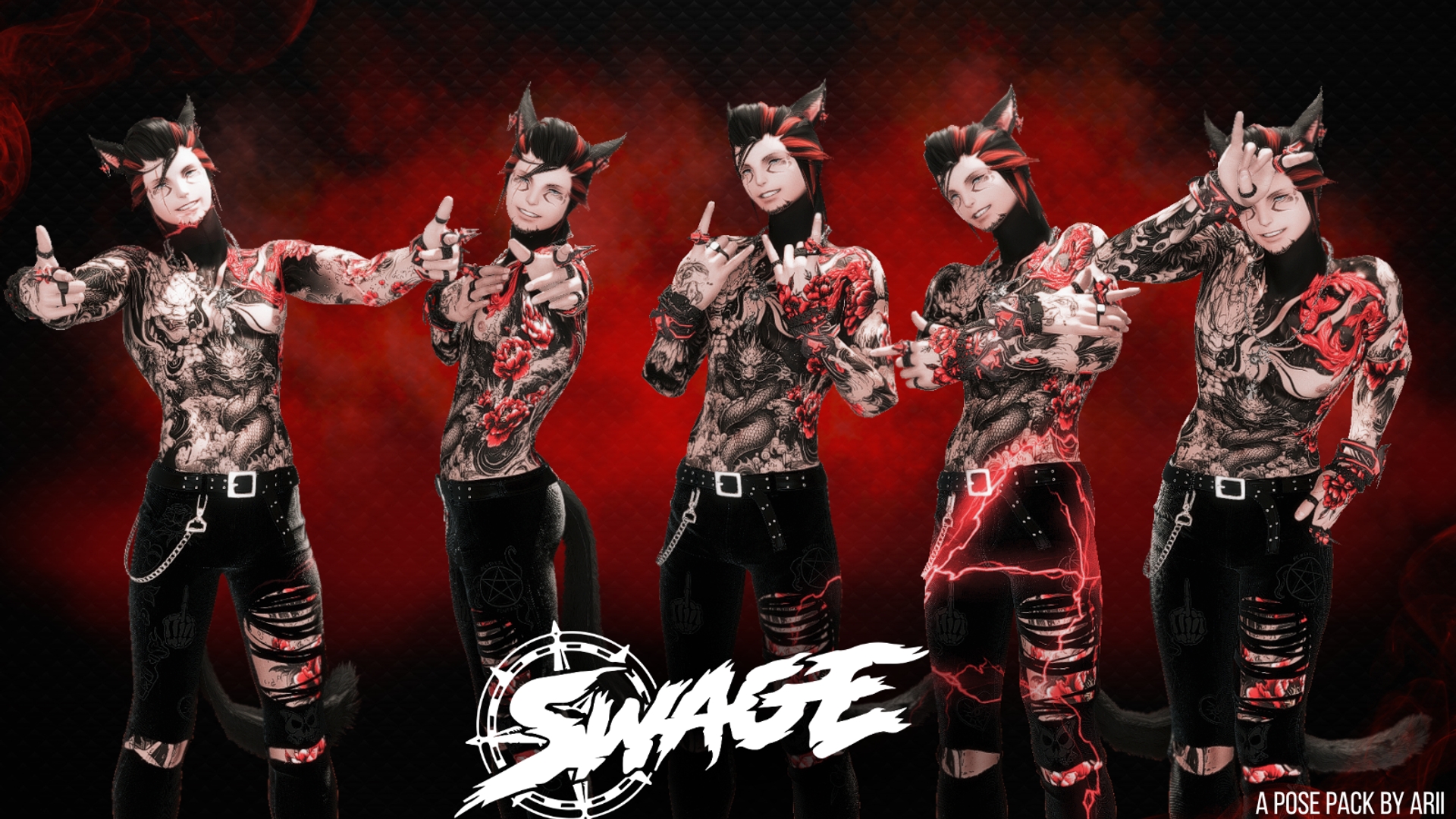 [[ A ]] SWAGE Pose pack | XIV Mod Archive