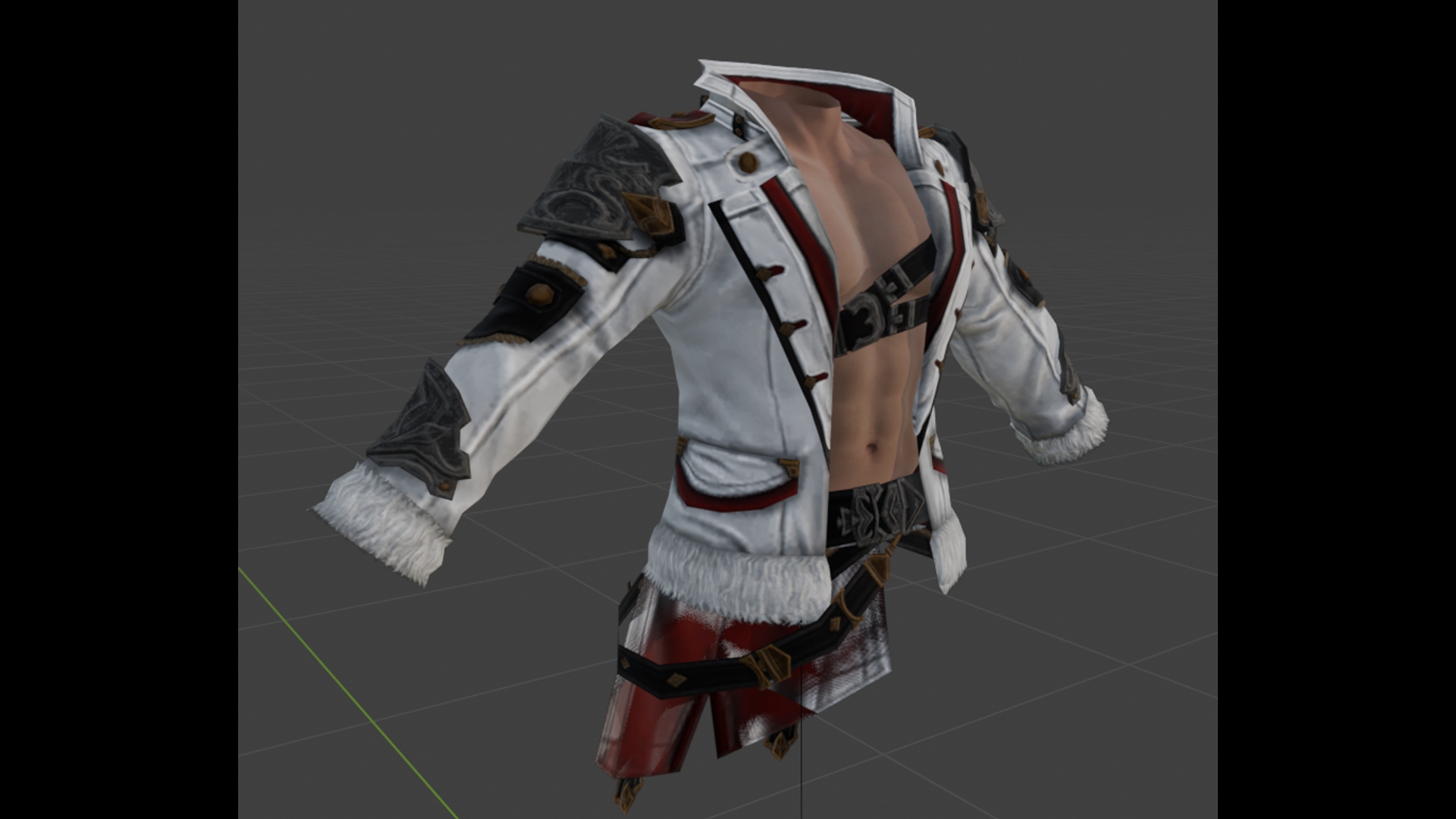 Diadochos Jacket (TBSE-Hunk) | XIV Mod Archive