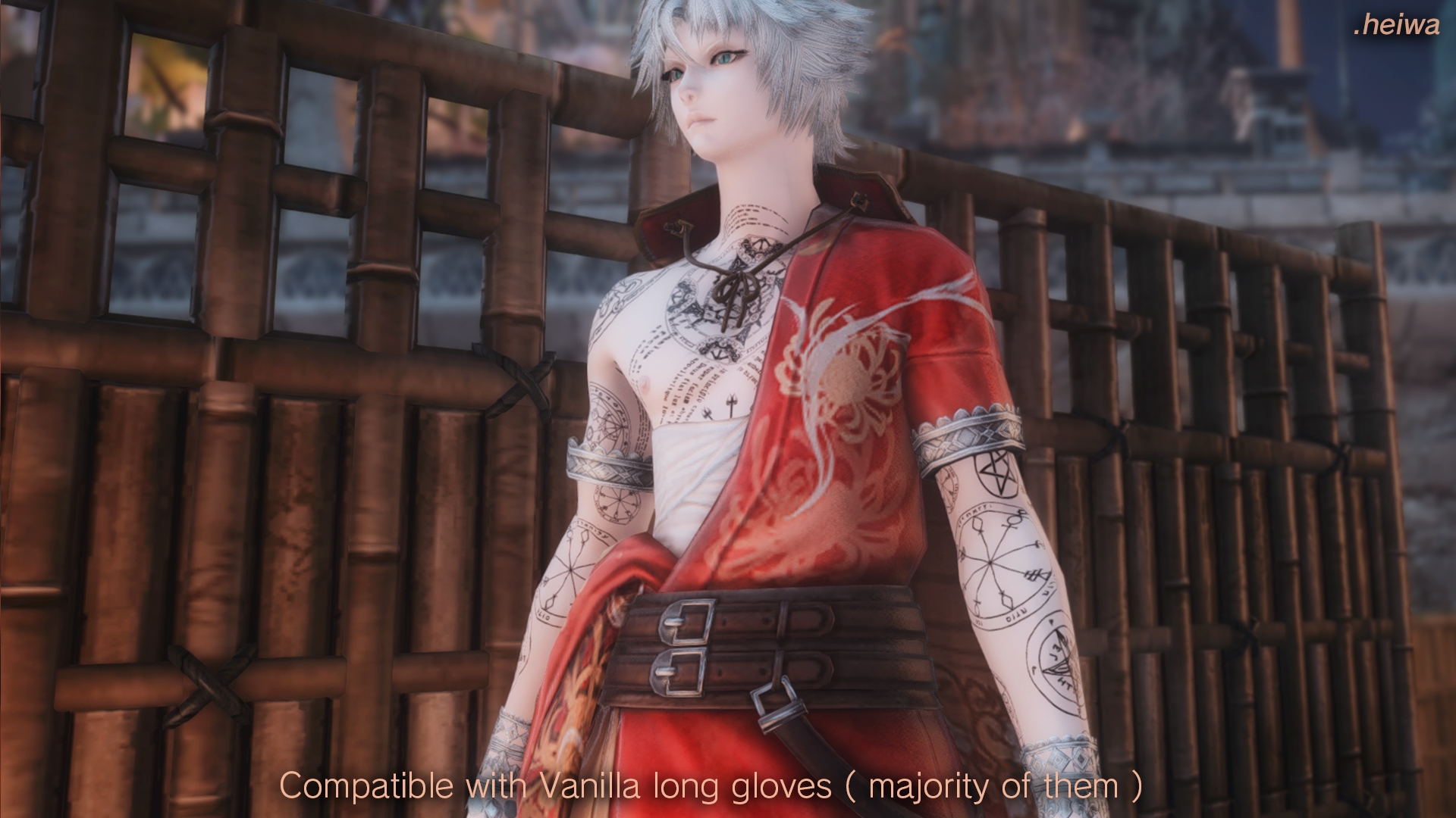 "Festive Dogi" - FF7 The First Soldier | TBSE Slim | XIV Mod Archive