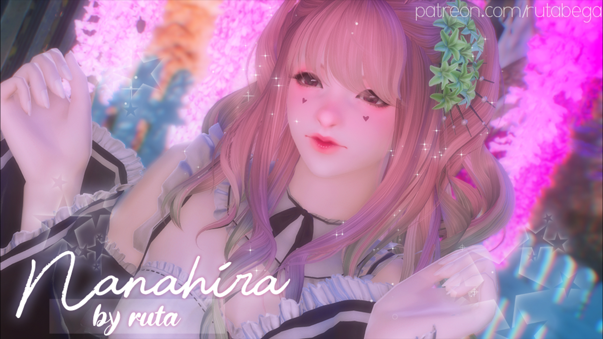 [Ruta's Hair] Nanahira (Twintails) | XIV Mod Archive