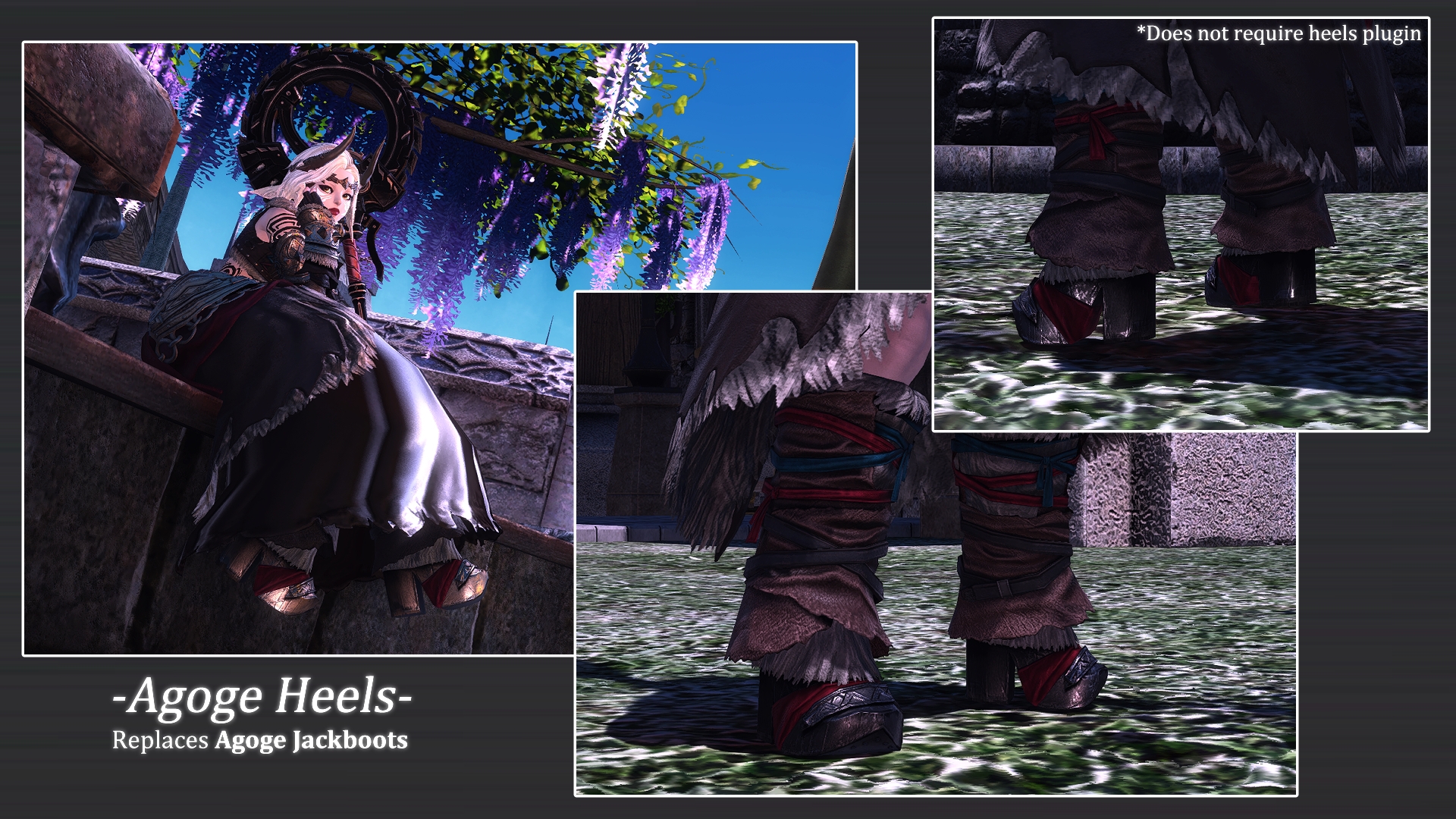Agoge Heels | XIV Mod Archive