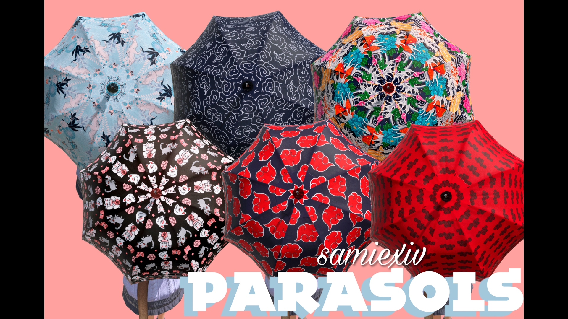 [Samiexiv] Parasols | XIV Mod Archive