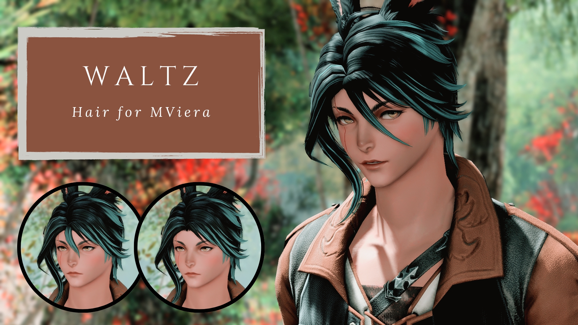 Waltz - Hair for Male Viera | XIV Mod Archive