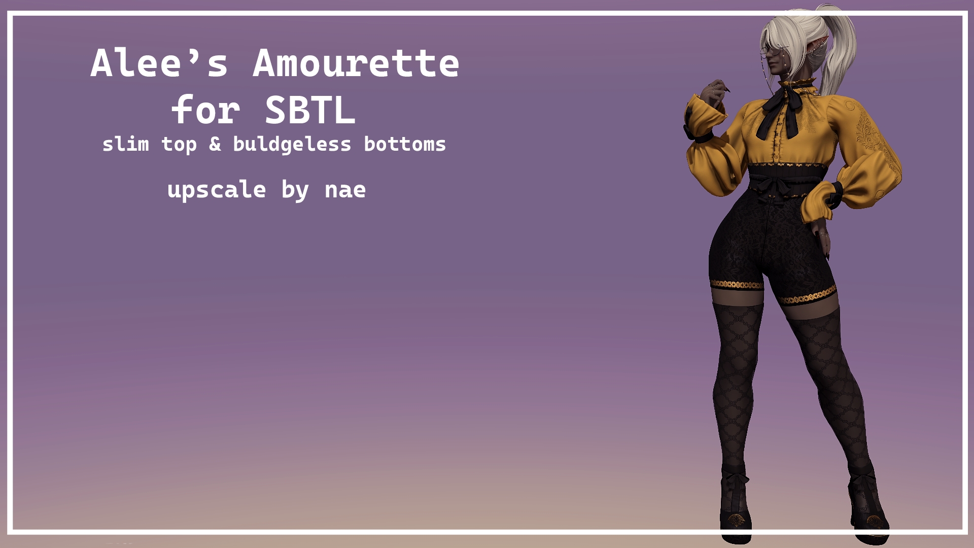 Alee's Amourette [SBTL] | XIV Mod Archive