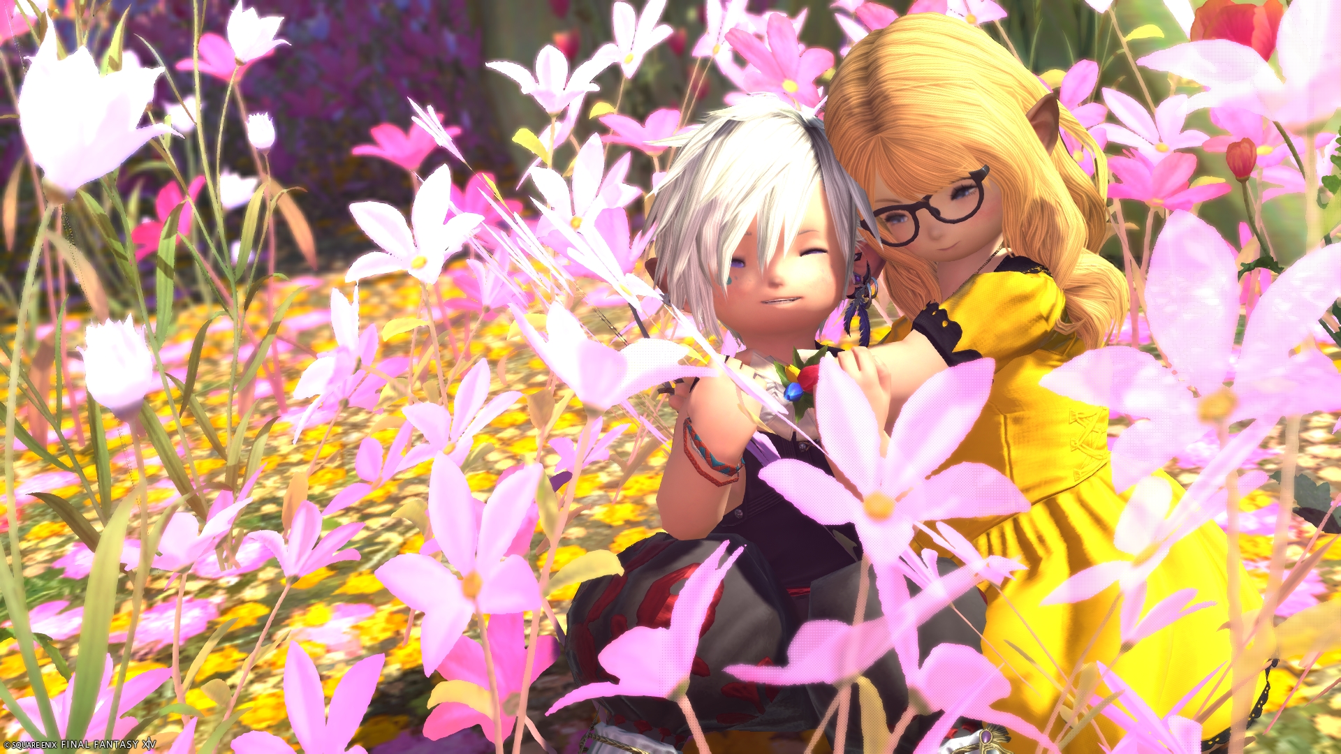 Clingy Pose for lalafell | XIV Mod Archive
