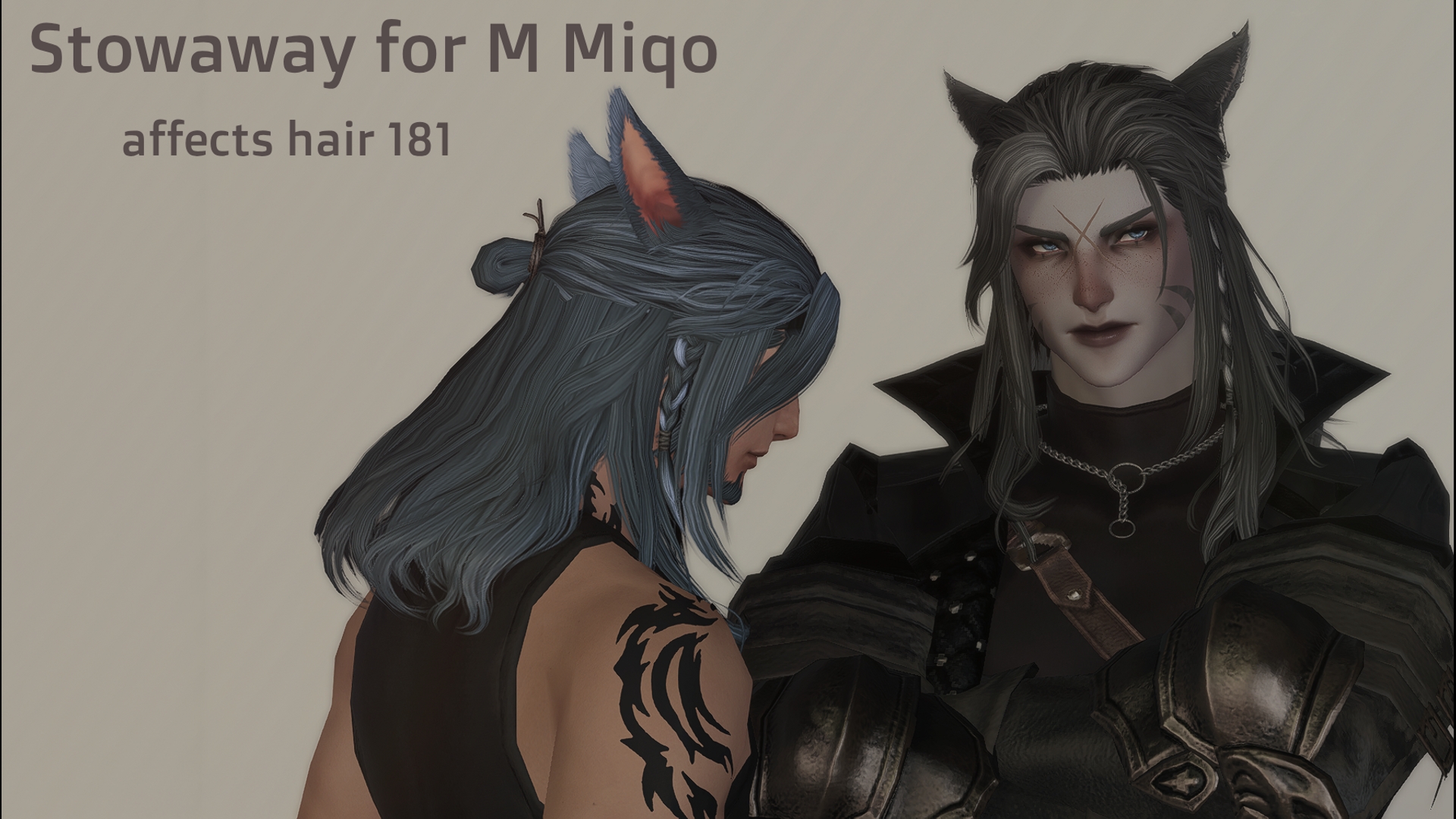 Stowaway for M Miqo | XIV Mod Archive
