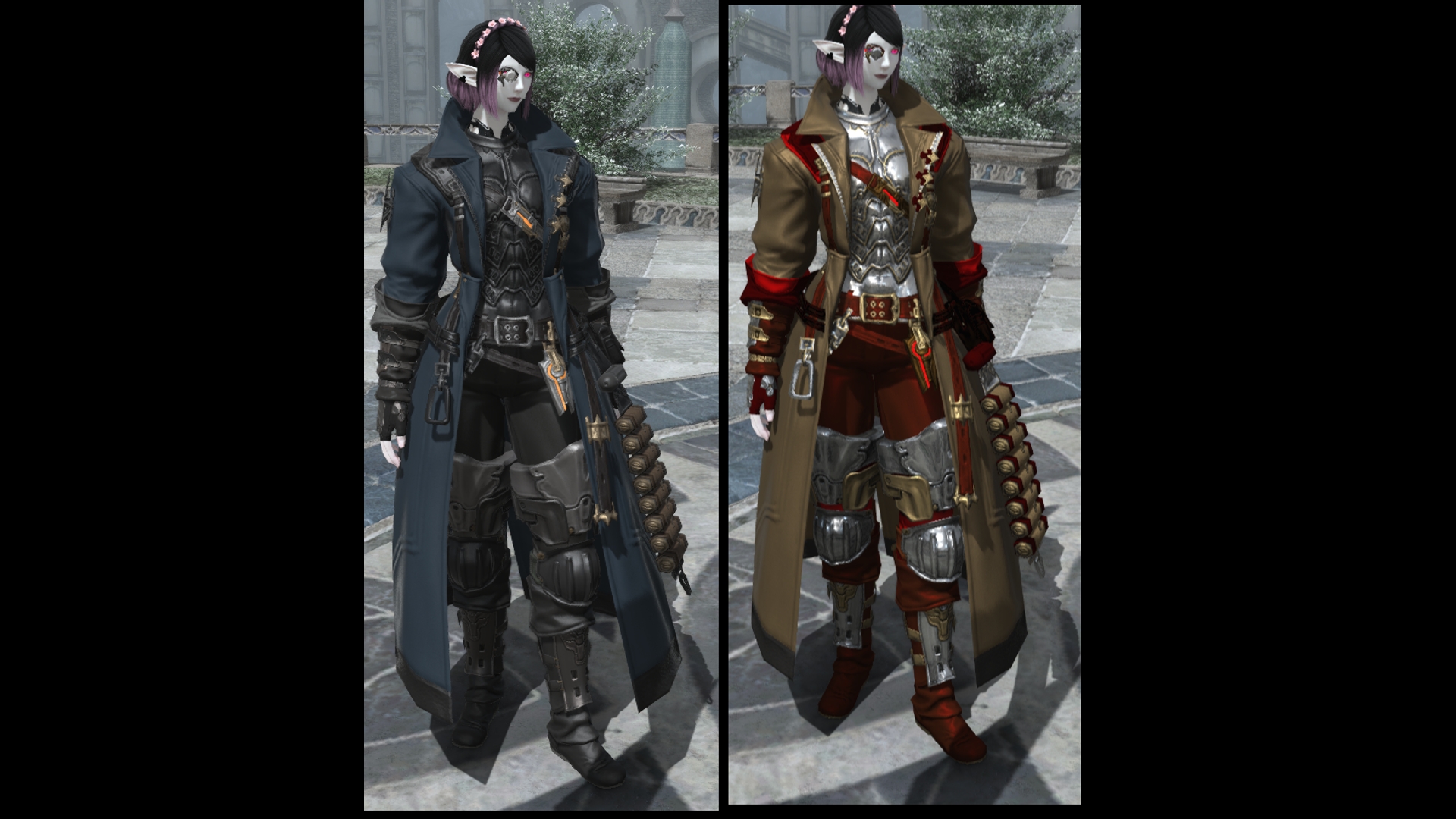 DT Shaders - Weathered Bodyguard Set (lvl 80 GNB Artifact Gear) | XIV ...