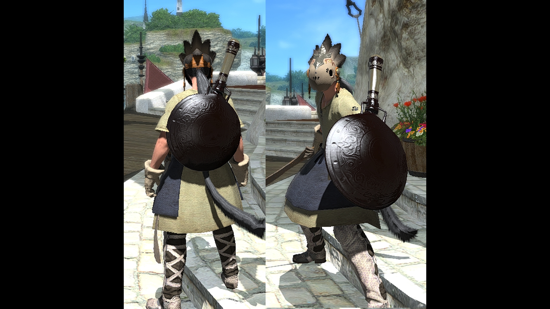 Frying Pan as PLD Shield | XIV Mod Archive