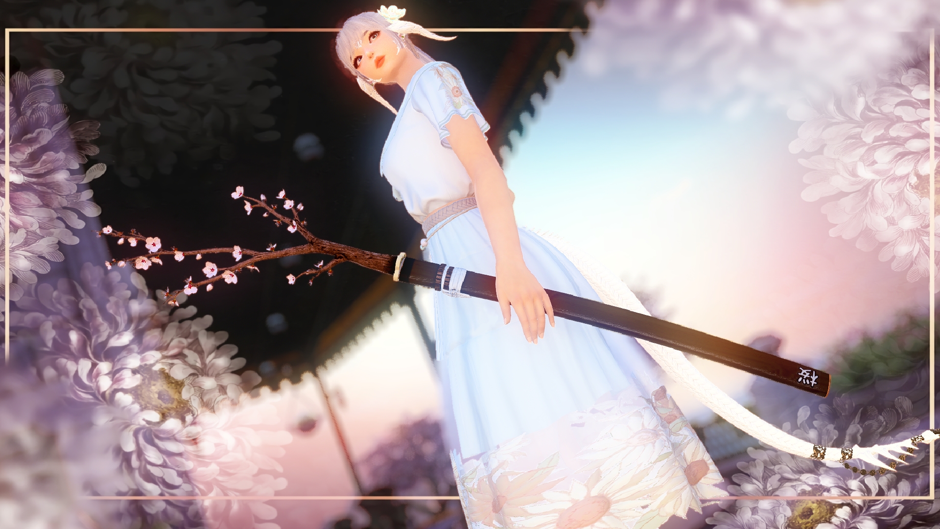 Hanami Katana | XIV Mod Archive