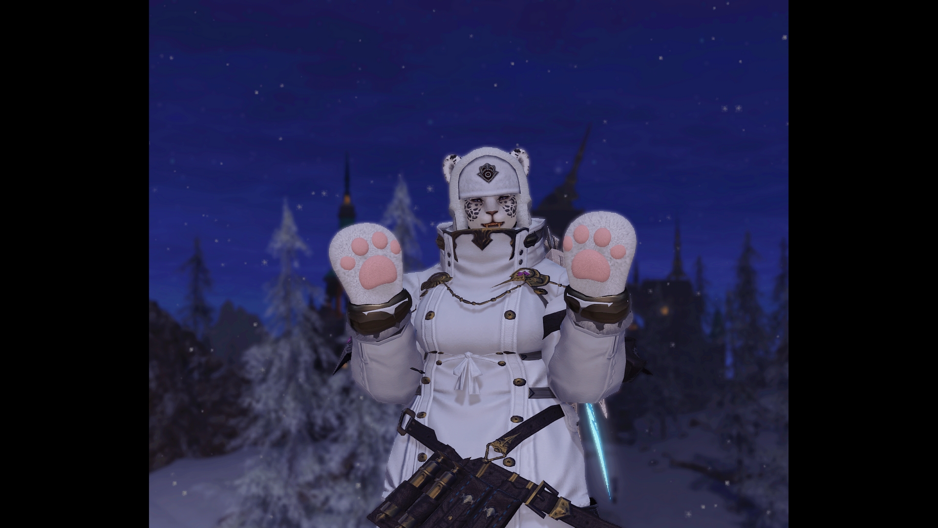 [Snow Paws] Puffy Pawsies | XIV Mod Archive