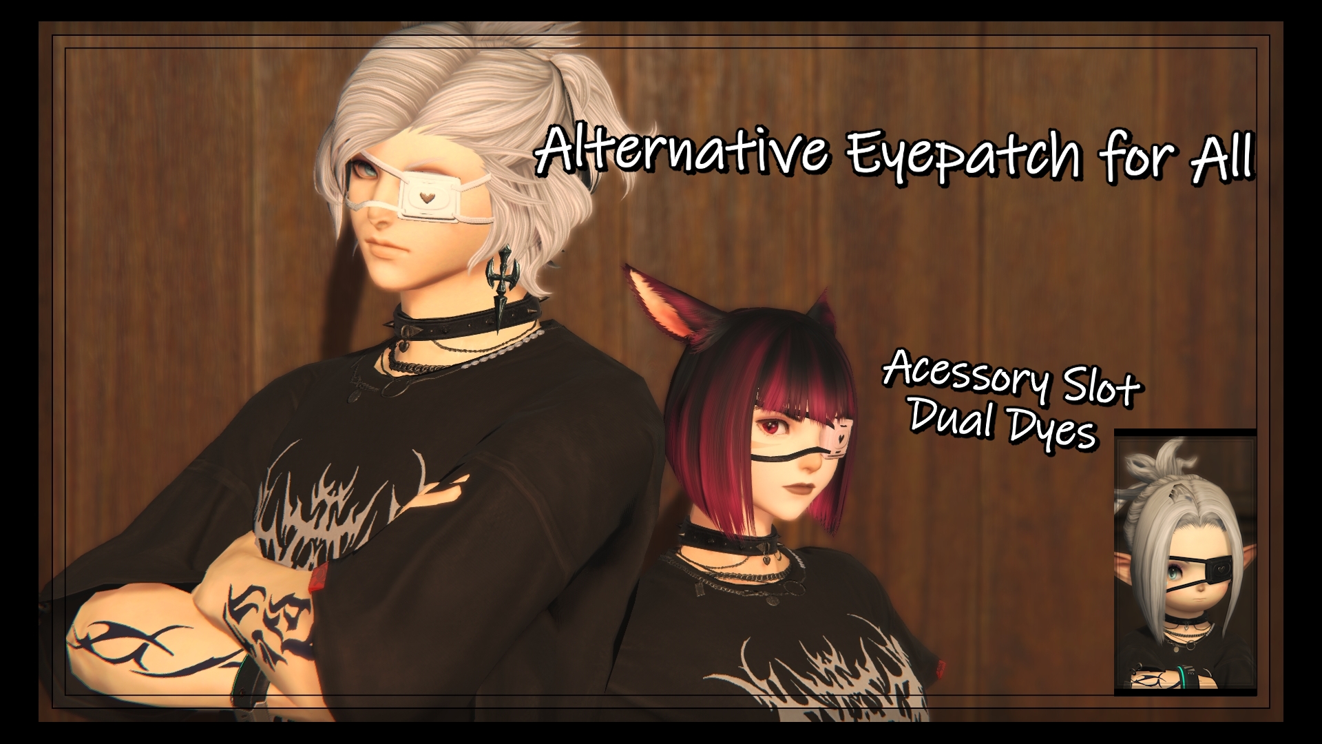 Alternative Eyepatch for All | XIV Mod Archive