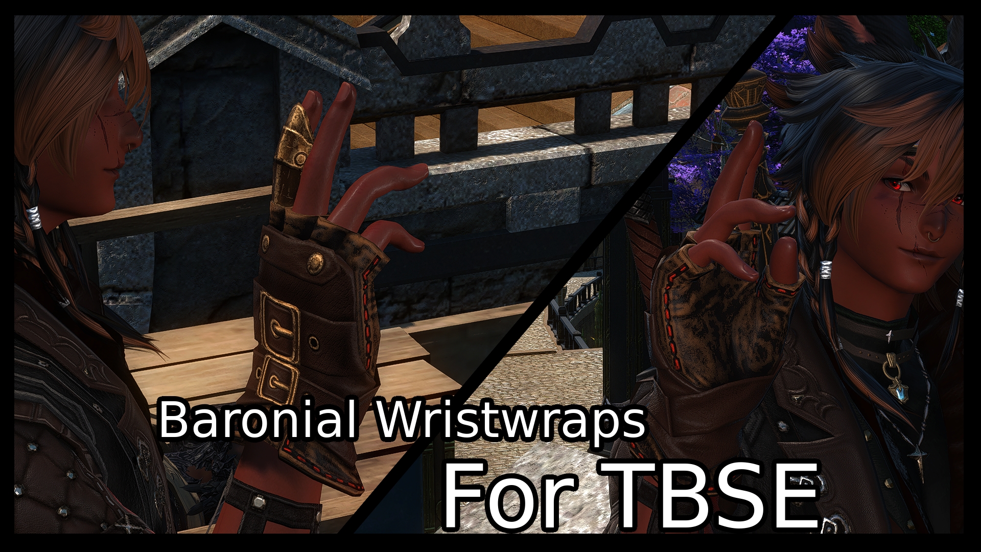 Baronial Wristwraps for TBSE | XIV Mod Archive