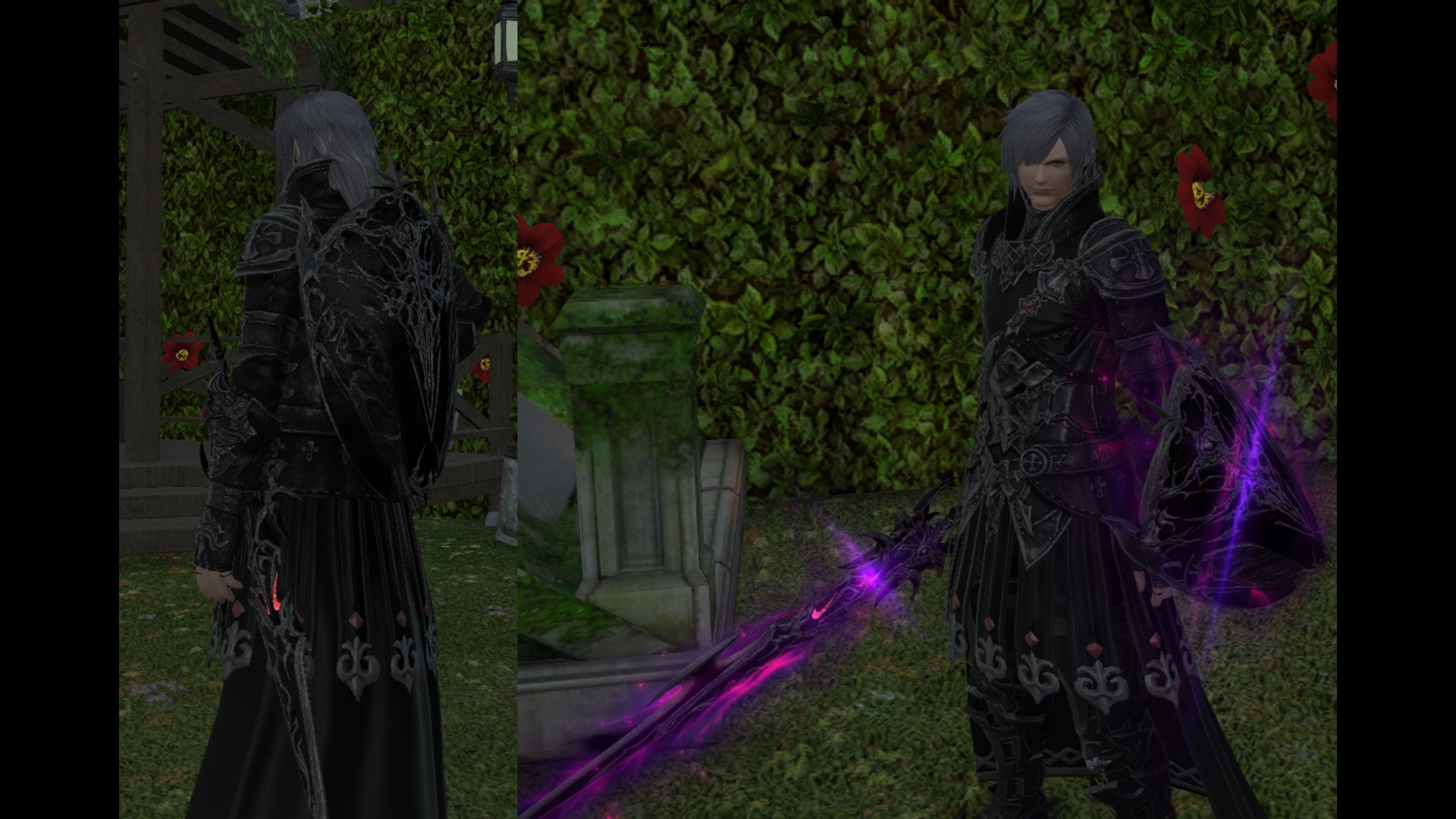 Voidcast Abyss Sword & Shield | XIV Mod Archive