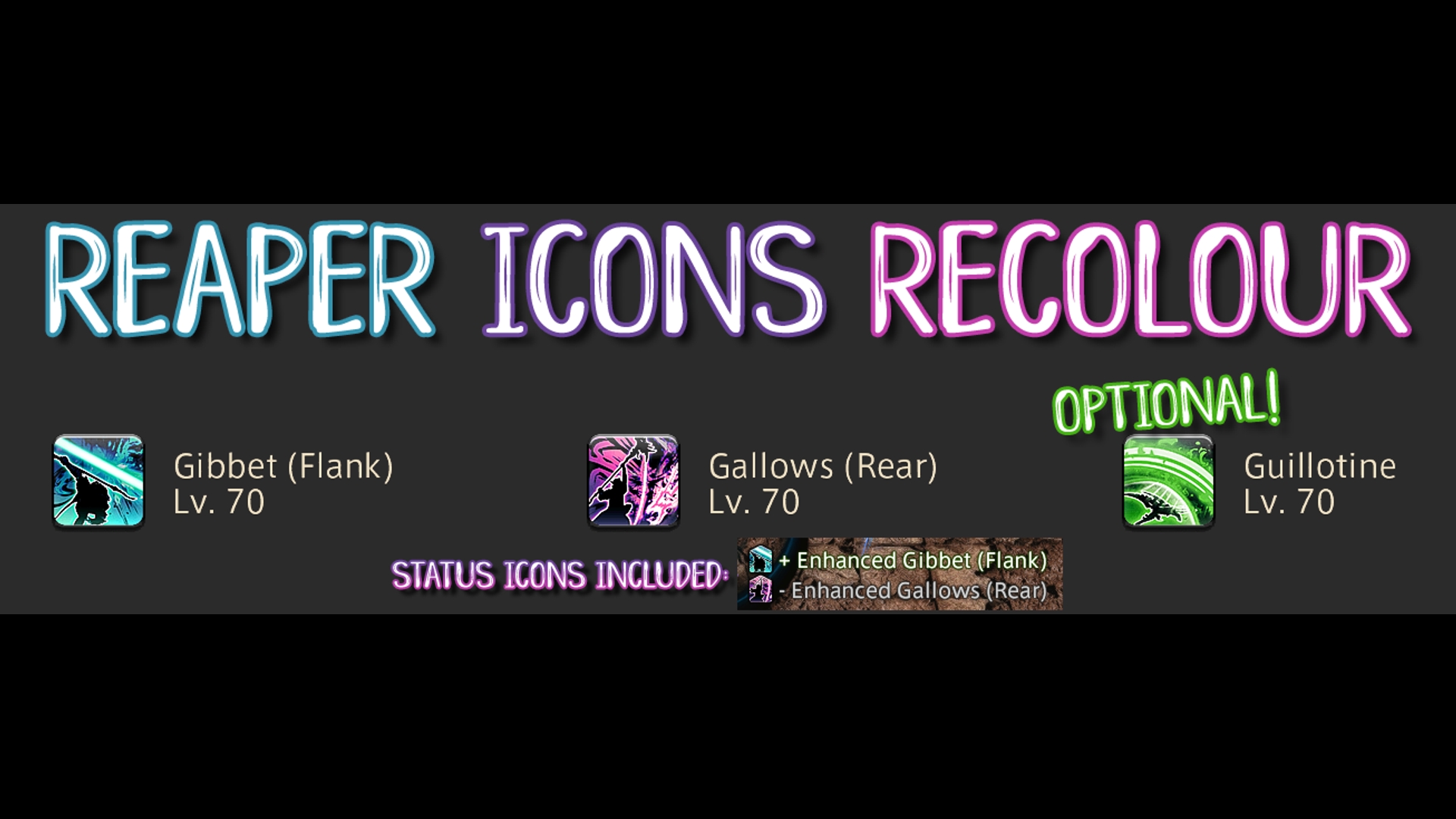 Reaper Icons Recolour | XIV Mod Archive