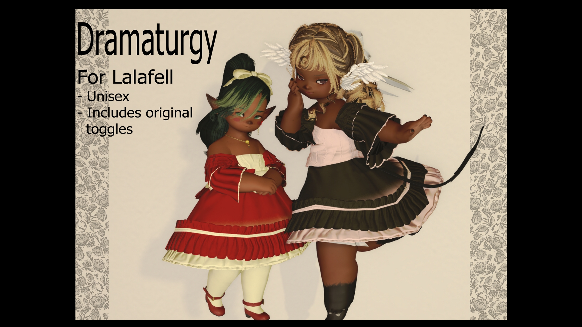 (bewearz) Dramaturgy for Lalafell | XIV Mod Archive