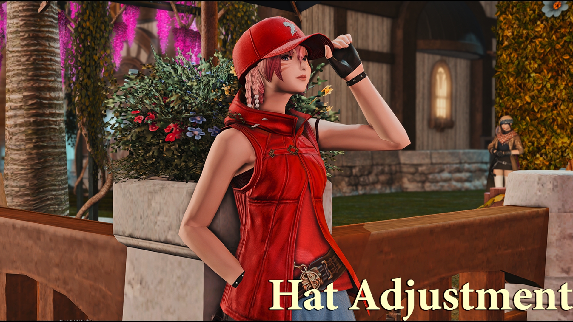 Kuwusai's Hat Adjustment Pose | XIV Mod Archive