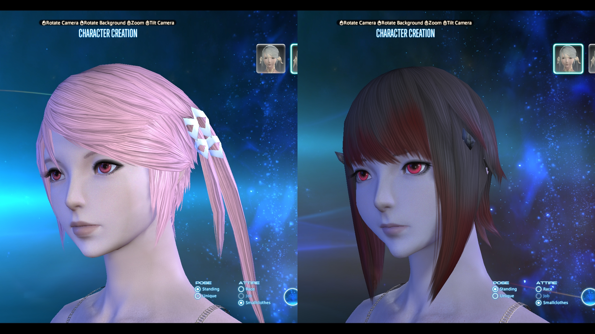 Scaleless Au Ra Faces for Dawntrail | XIV Mod Archive