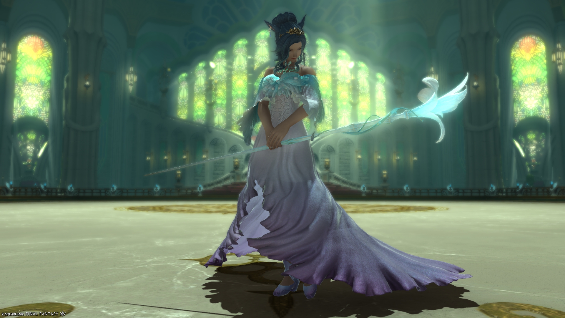 The King's Cane - Titania's Staff | XIV Mod Archive