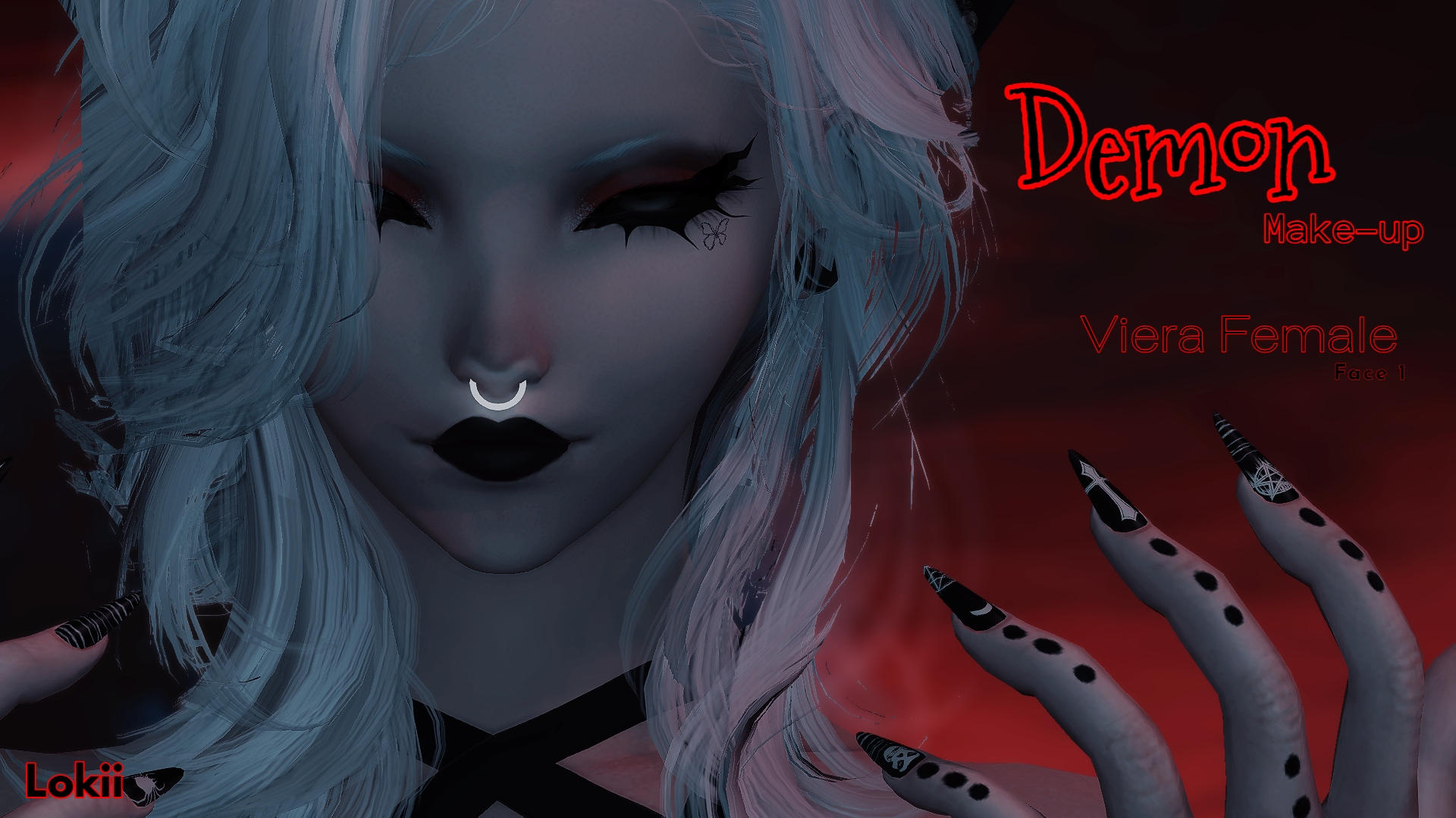 Lokii Demon Make up XIV Mod Archive lokii-demon-make-up-xiv-mod-archive