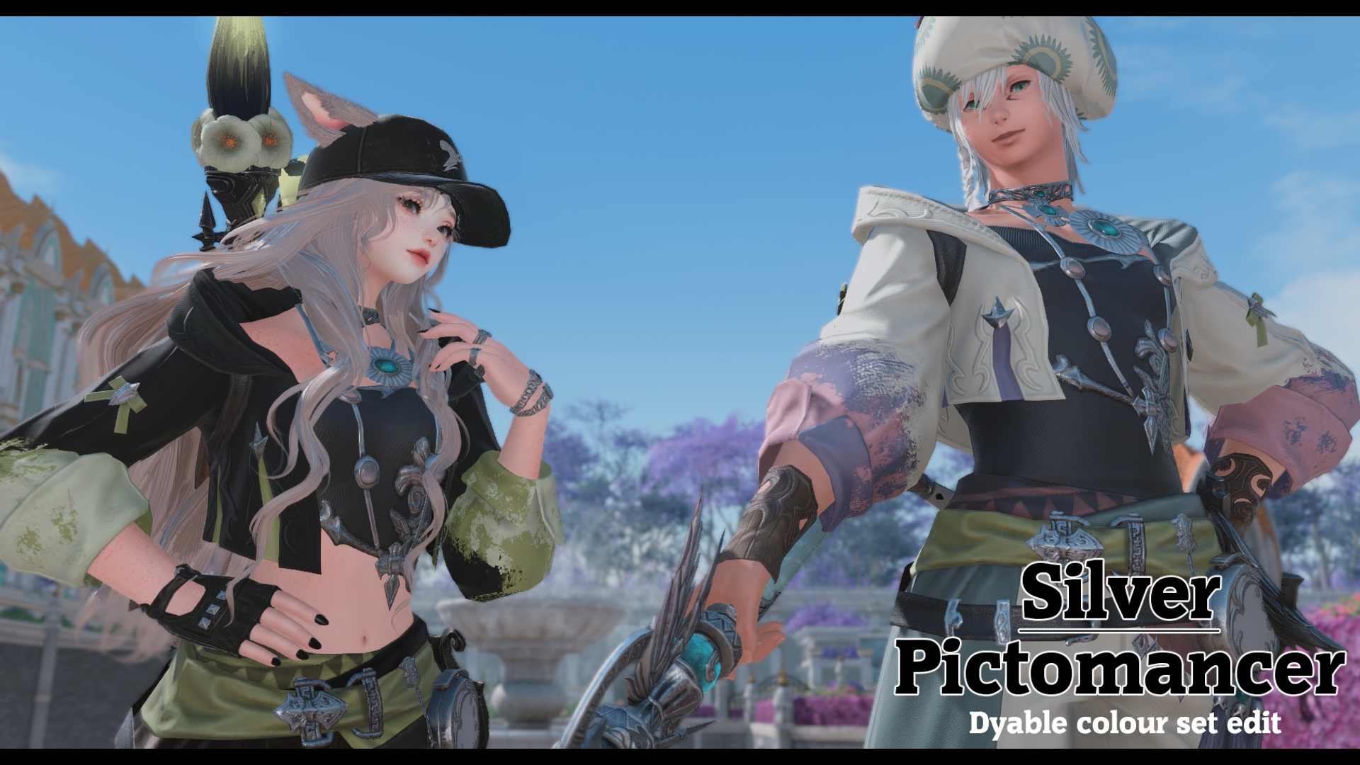 Silver Pictomancer | XIV Mod Archive