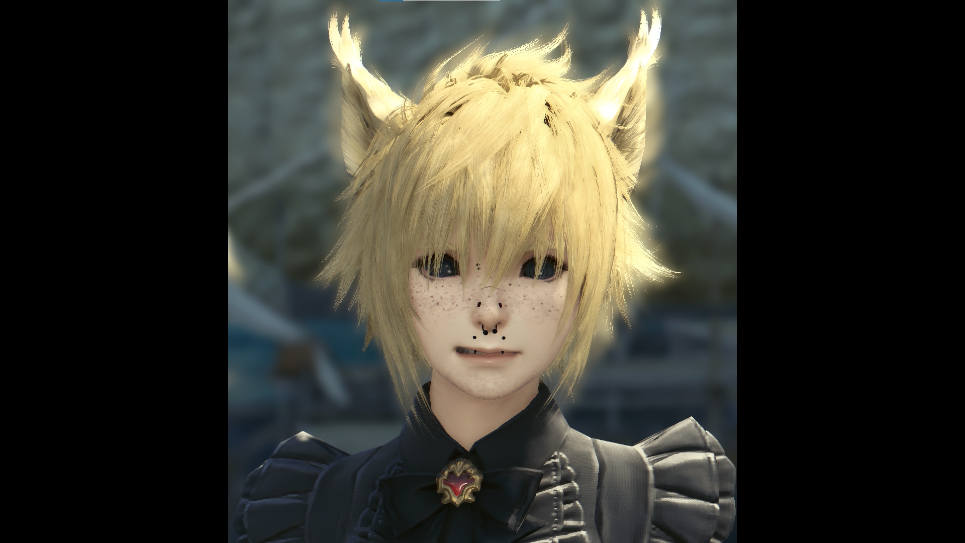 Noctis Hair port for F Miqo'te | XIV Mod Archive