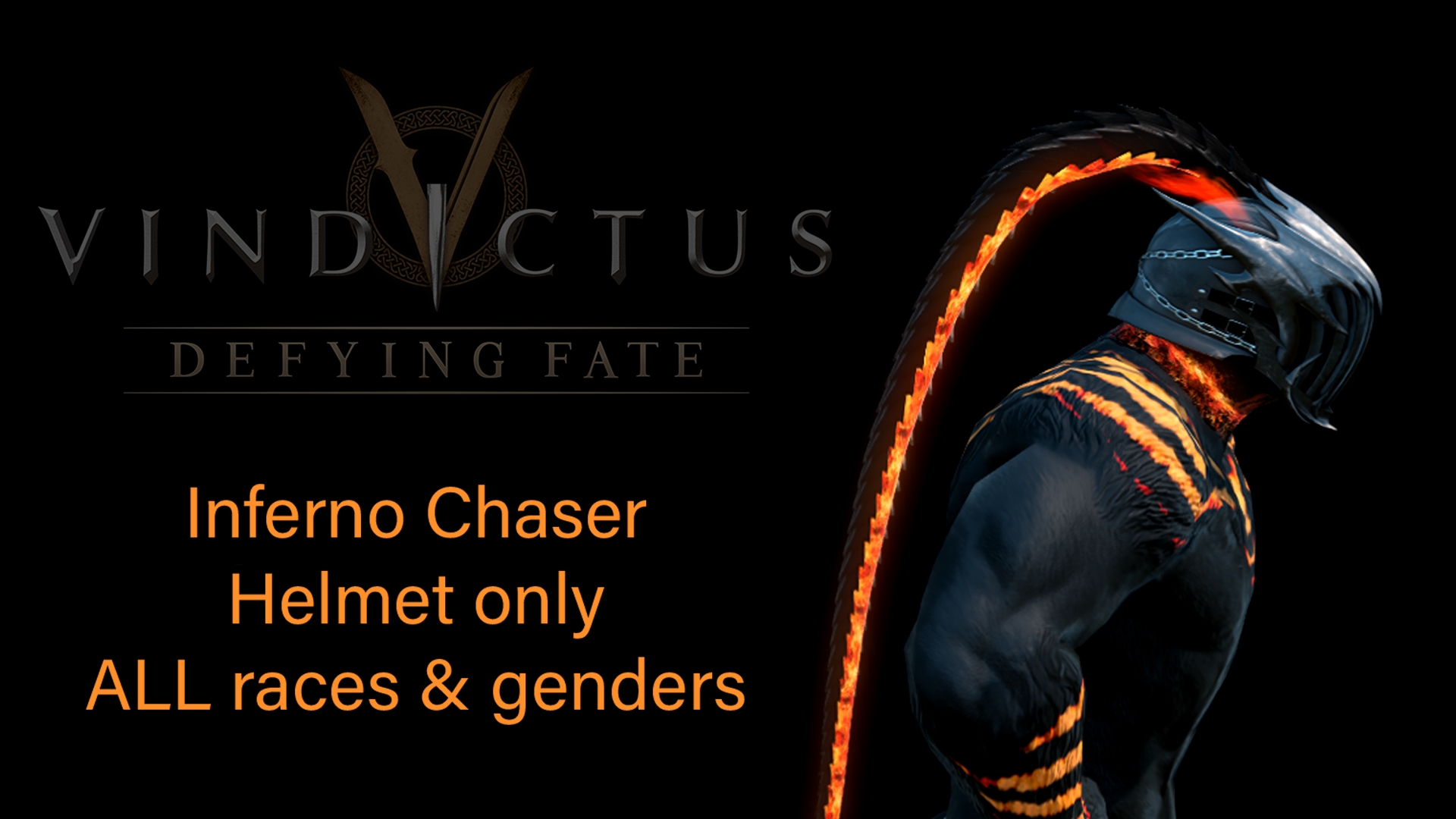 Inferno Chaser Helmet - Vindictus DF [all races] | XIV Mod Archive