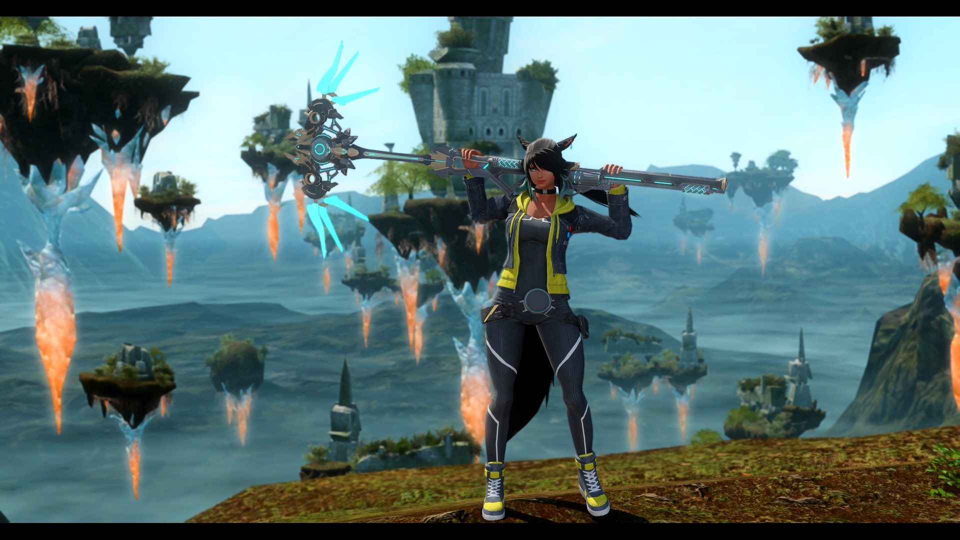 Medic Gunner Eunie Pose | XIV Mod Archive