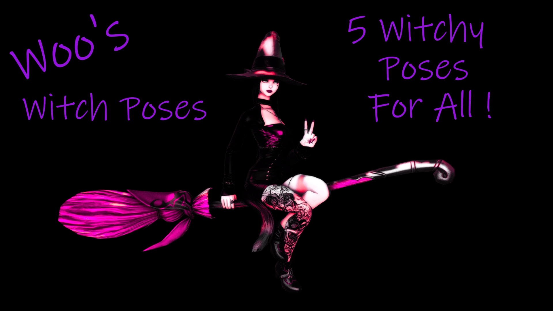 Woo's Witch Poses | XIV Mod Archive