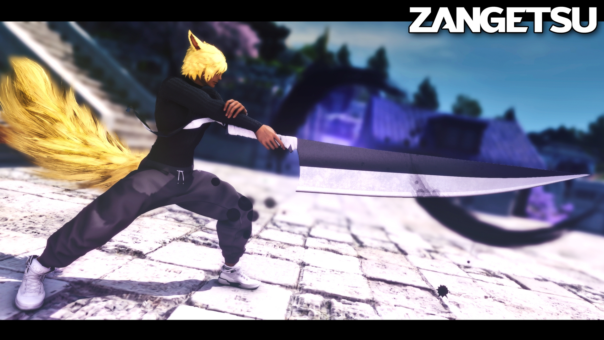 Nhagi - Zangetsu (Bleach) | XIV Mod Archive