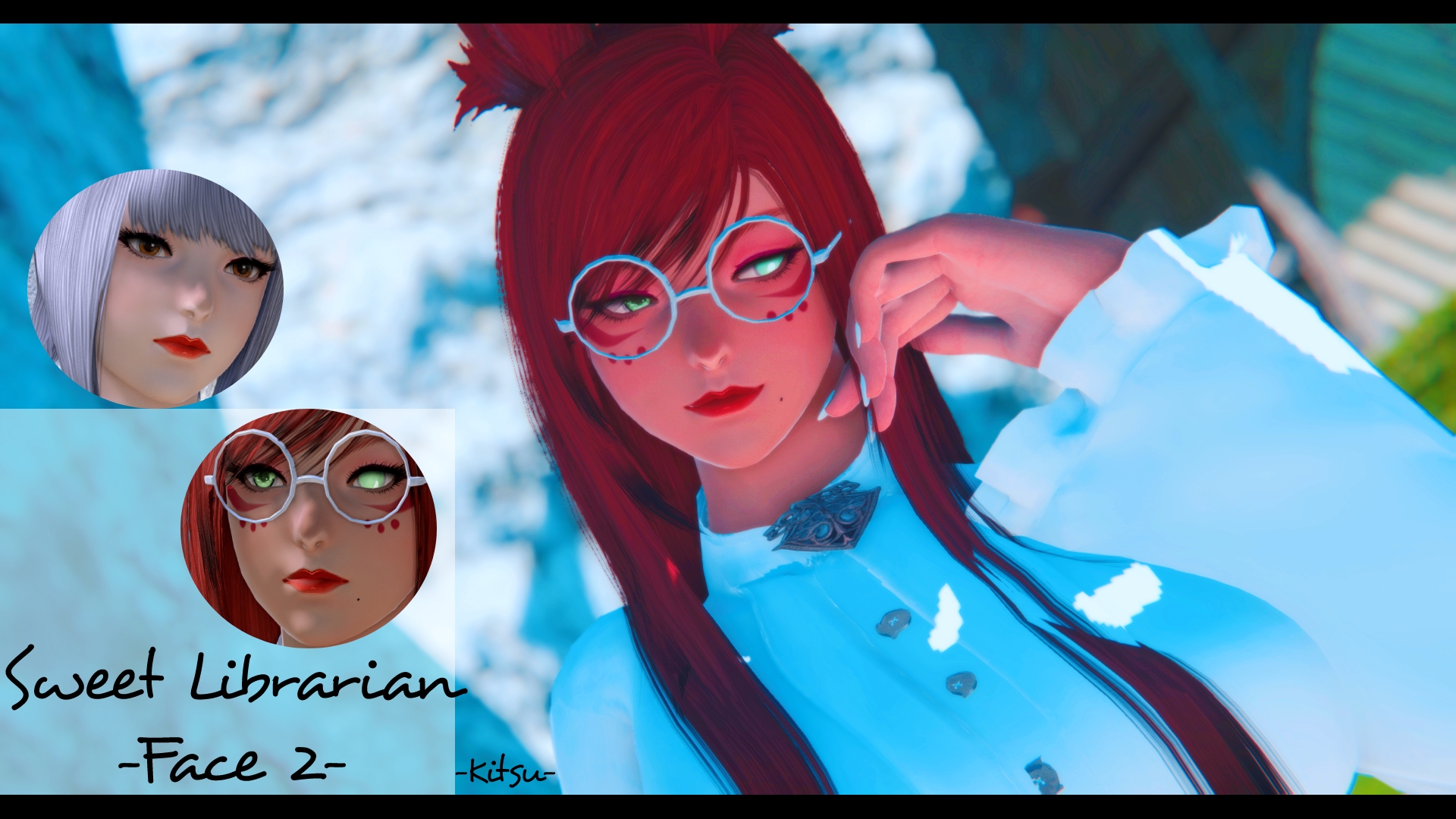 Sweet Librarian - Viera Makeup | XIV Mod Archive
